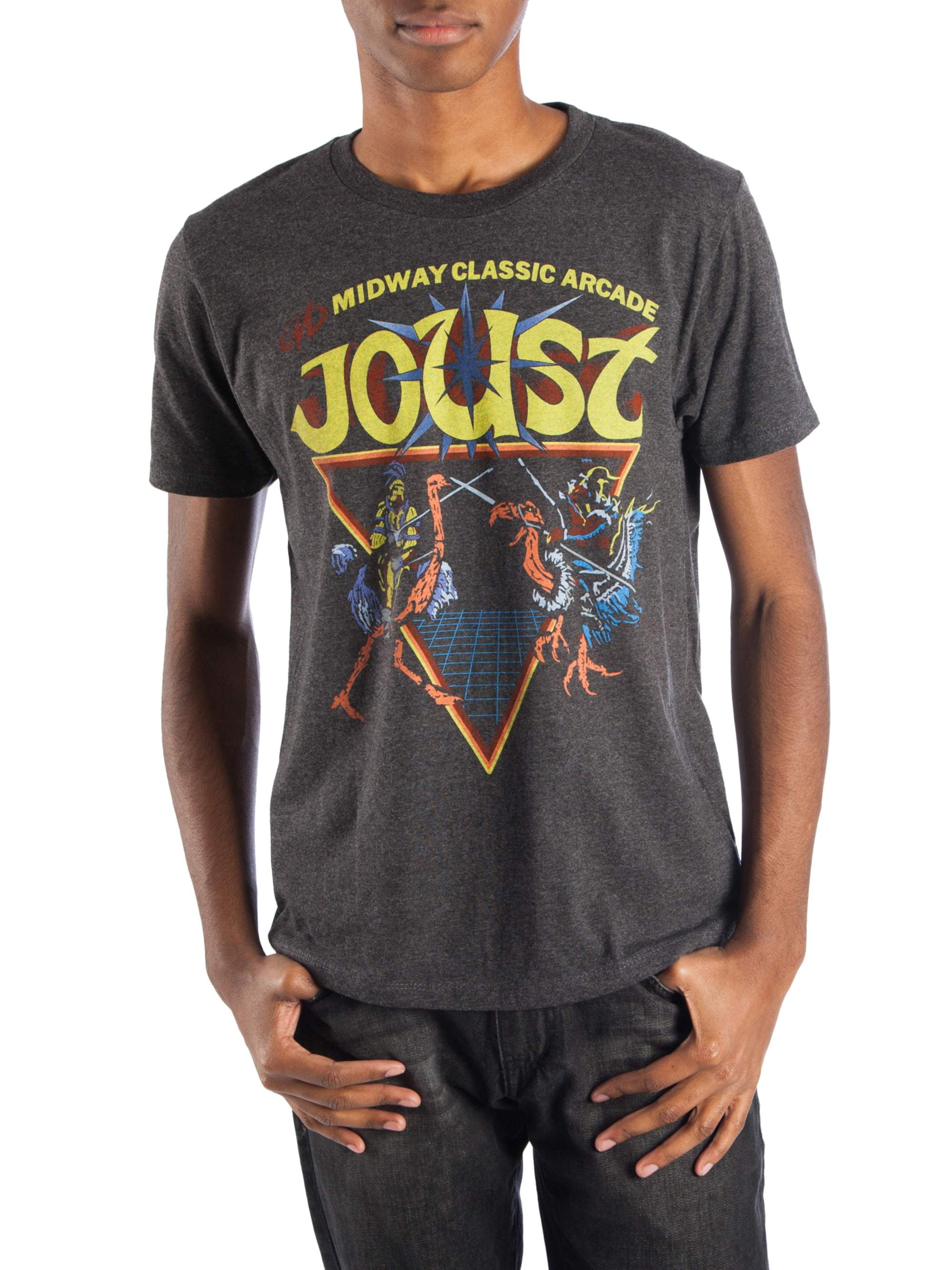 Men's Black Pearl Midway Games Joust Short Sleeve T-Shirt - Walmart.com