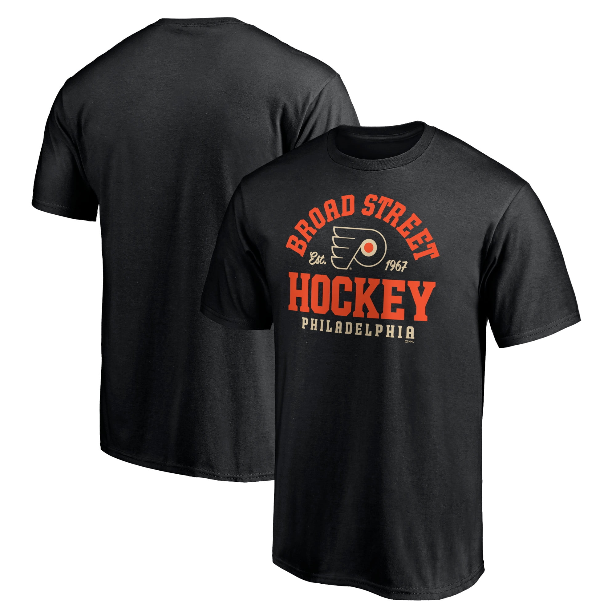Men's Black Philadelphia Flyers Hometown Collection Broad Street T ...