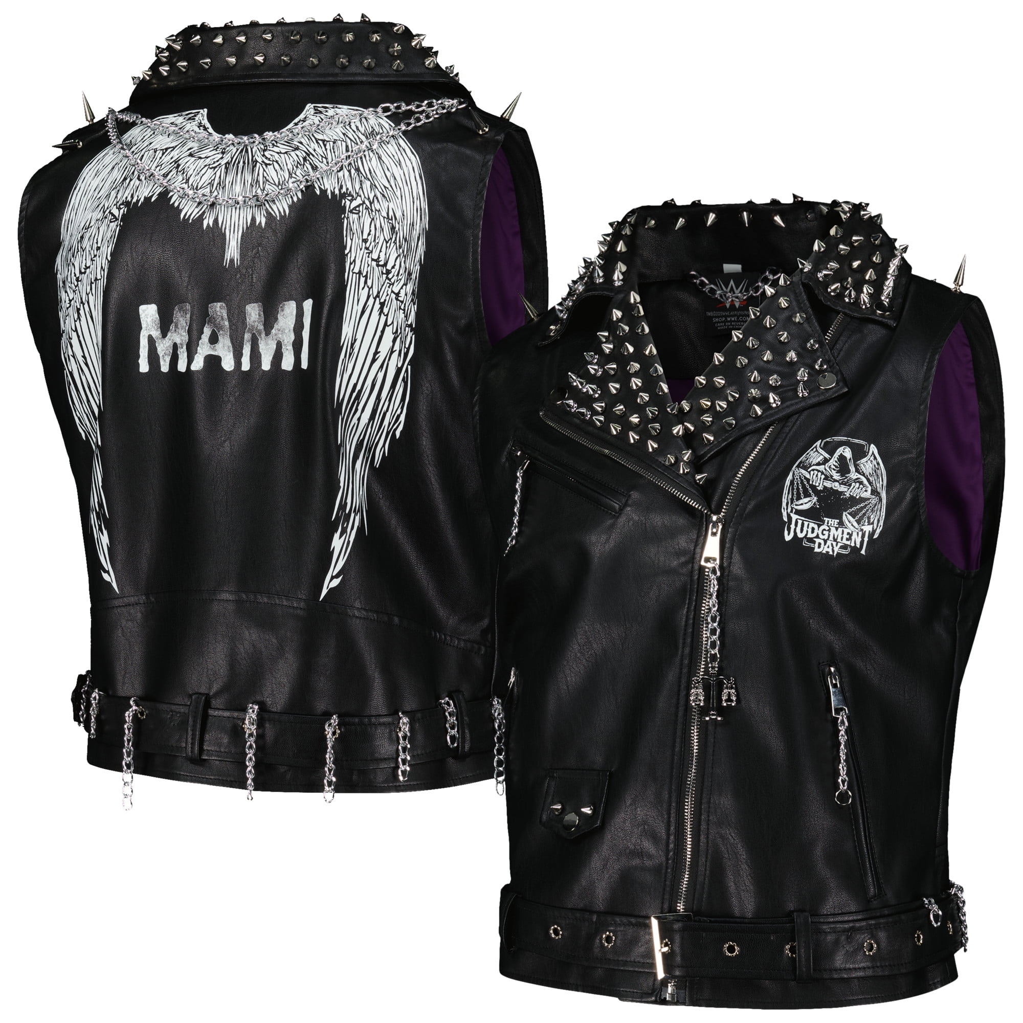 Men's Black Rhea Ripley Judgment Day Replica Vest - Walmart.com