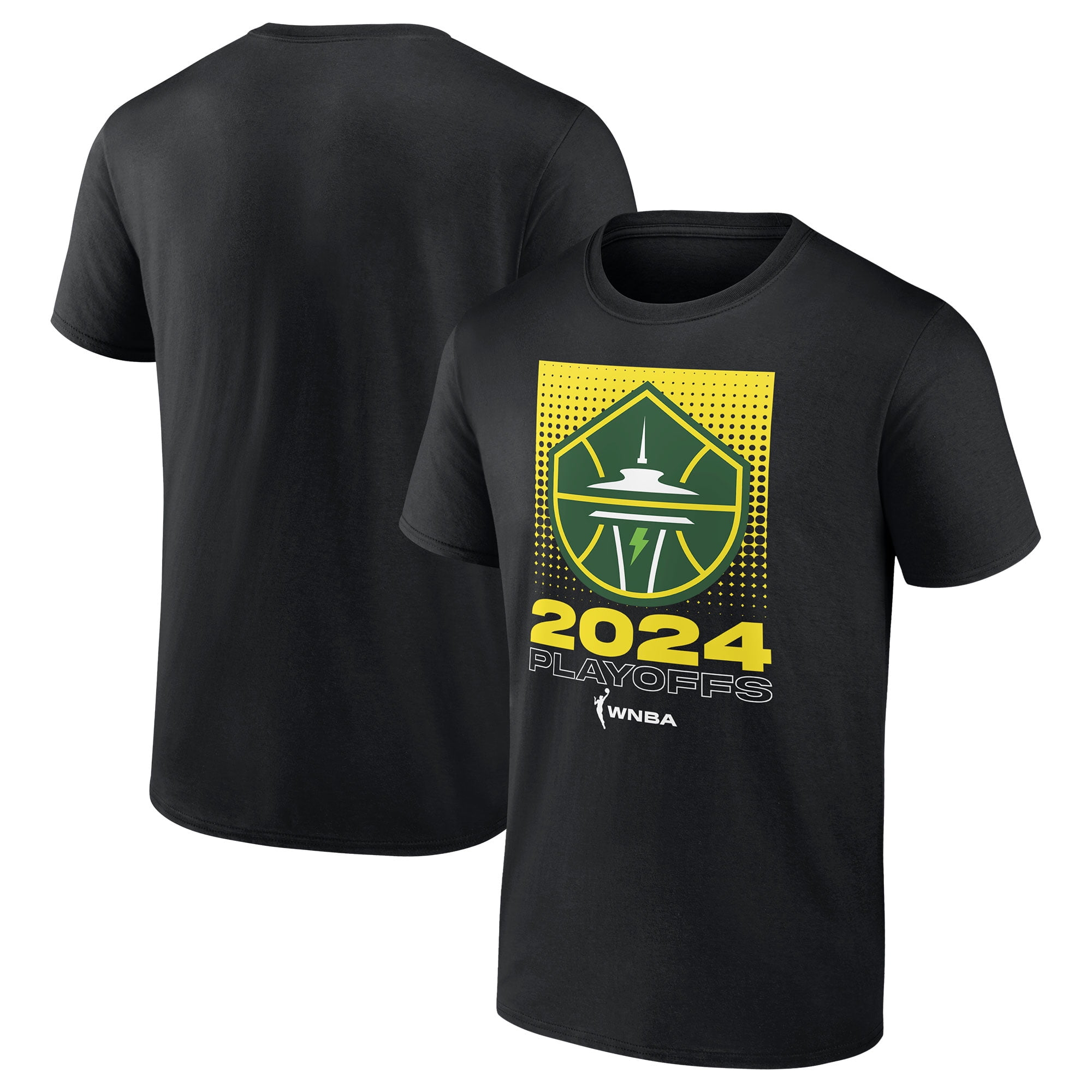Men's Black Seattle Storm 2024 WNBA Playoffs T-Shirt - Walmart.com