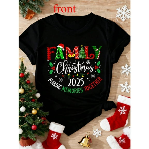 Festive Candy Cane Crew Matching Christmas Family Squad Winter Holiday ...