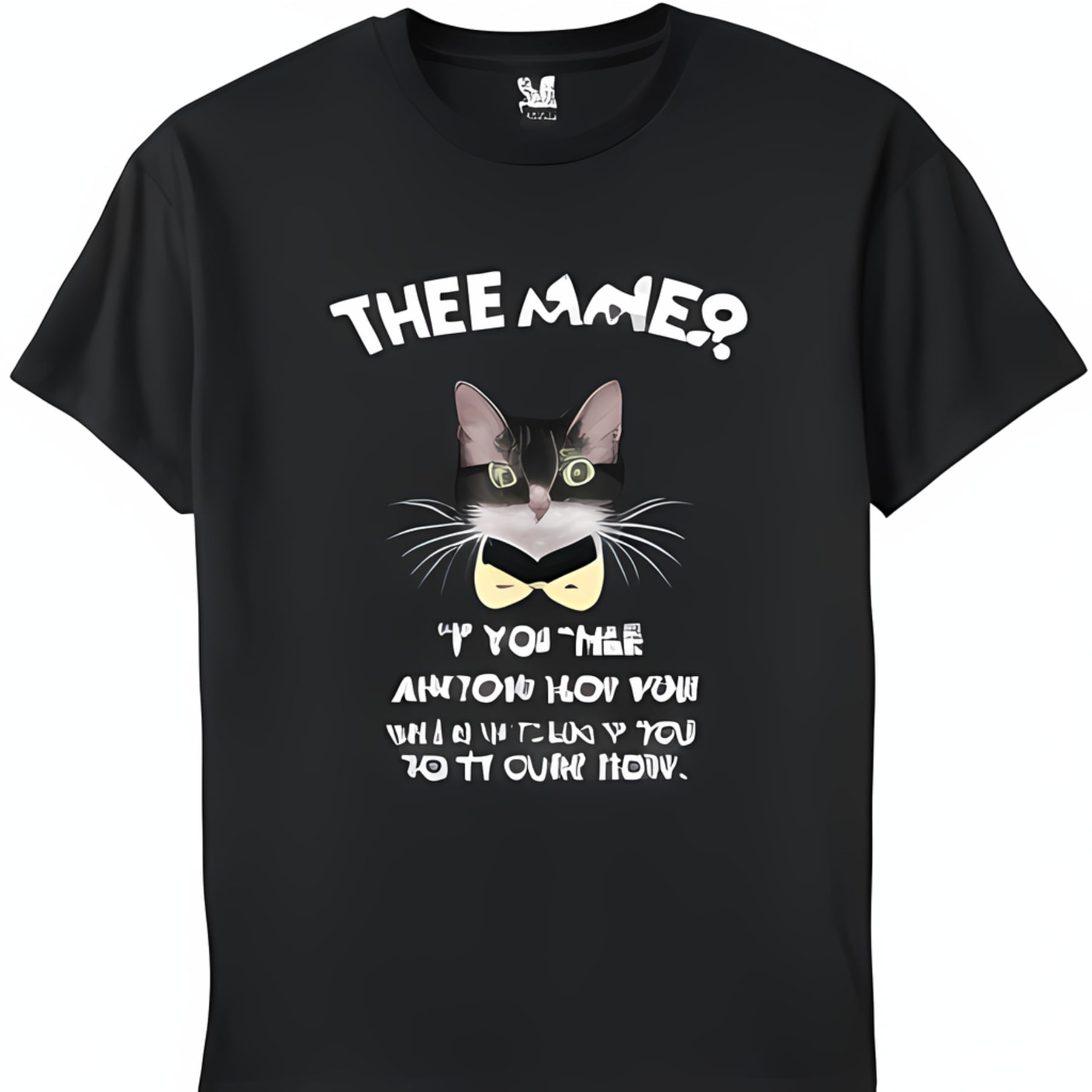 Men's Black T-Shirt featuring Kuesa SilhouetTee in Old West Setting ...