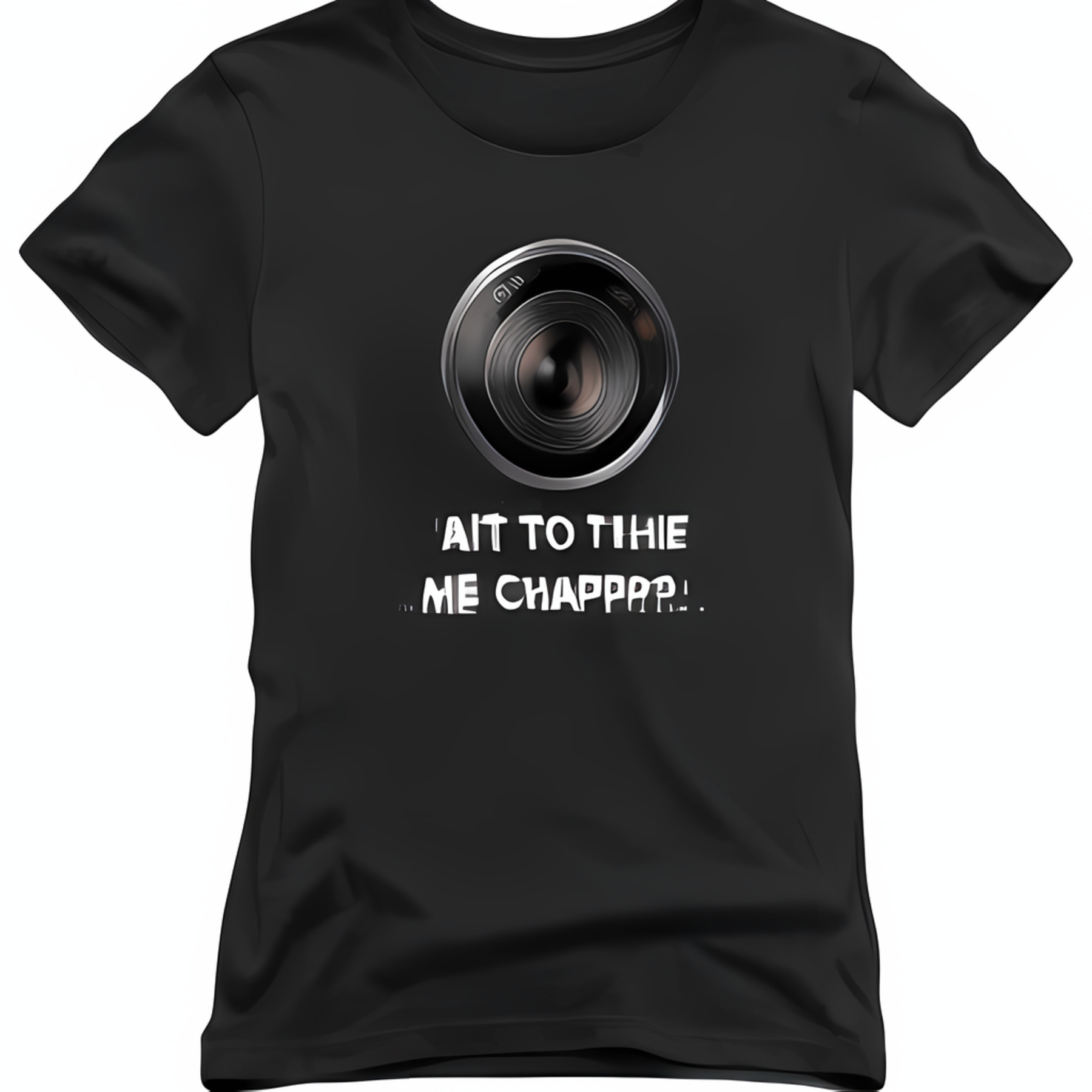 Men's Black T-Shirt with Cartoon Style Logo of PeTeer Pope Inspired by ...