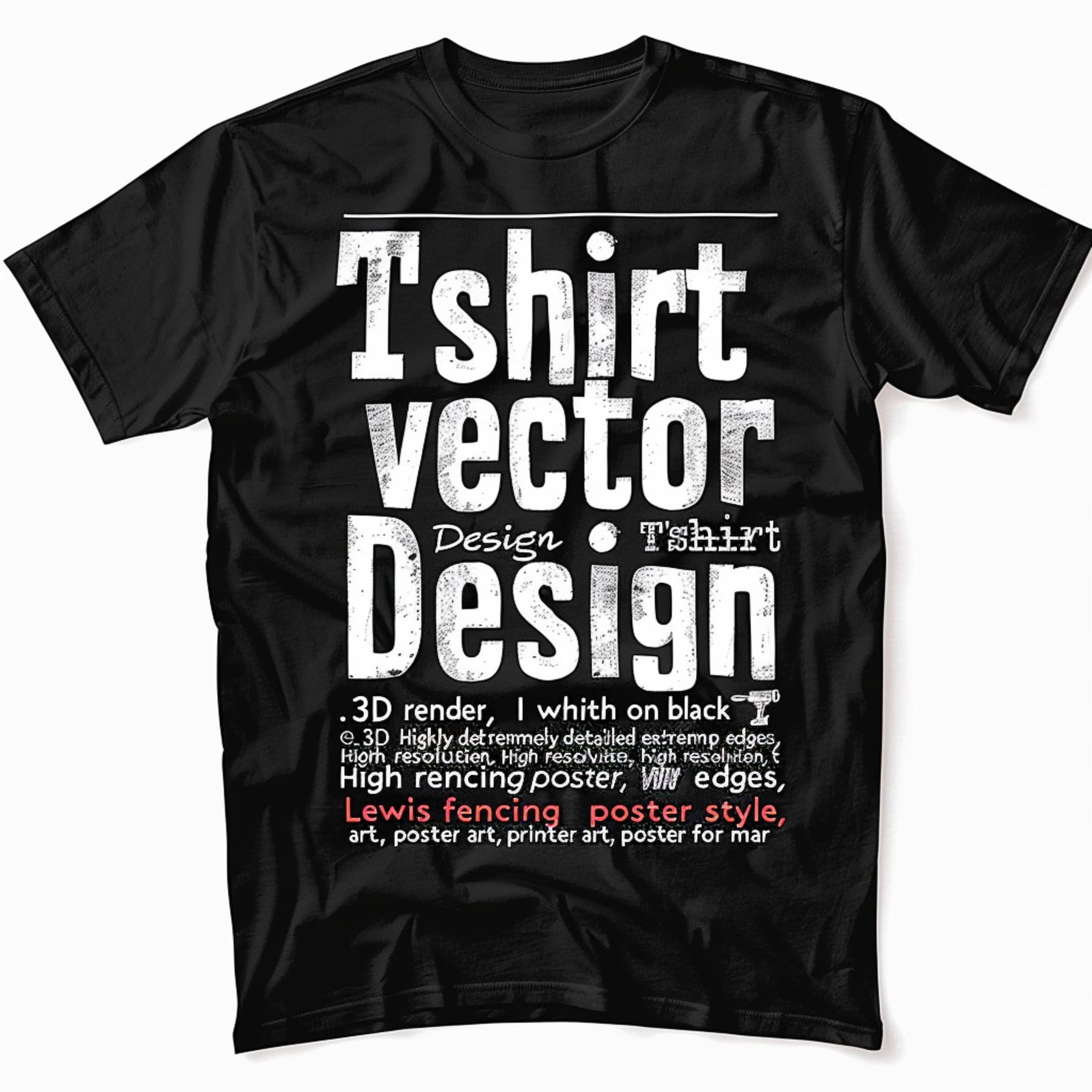 Men's Black TShirt with Bold 'Peating Fix Stuff Build Things' Design ...