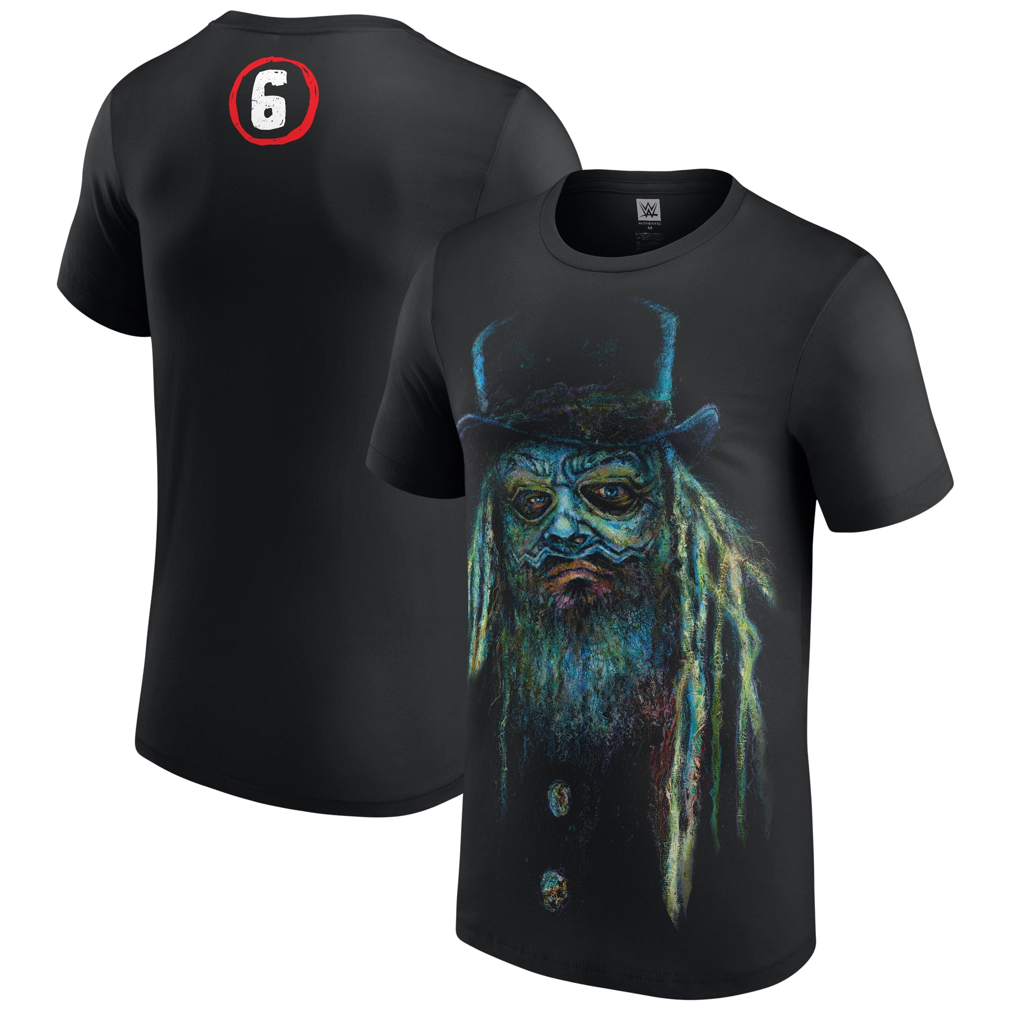 Men's Black Wyatt Sicks Uncle Howdy Portrait T-Shirt - Walmart.com