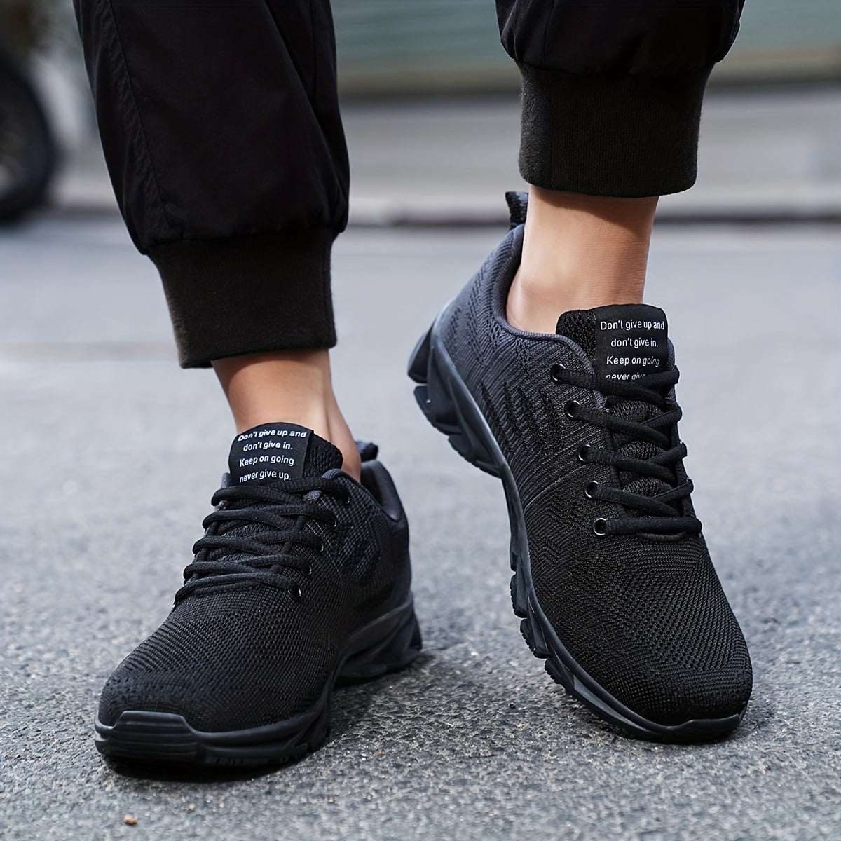 Men's Blade Sneakers - Mesh Athletic Shoes - Breathable Lace-ups ...