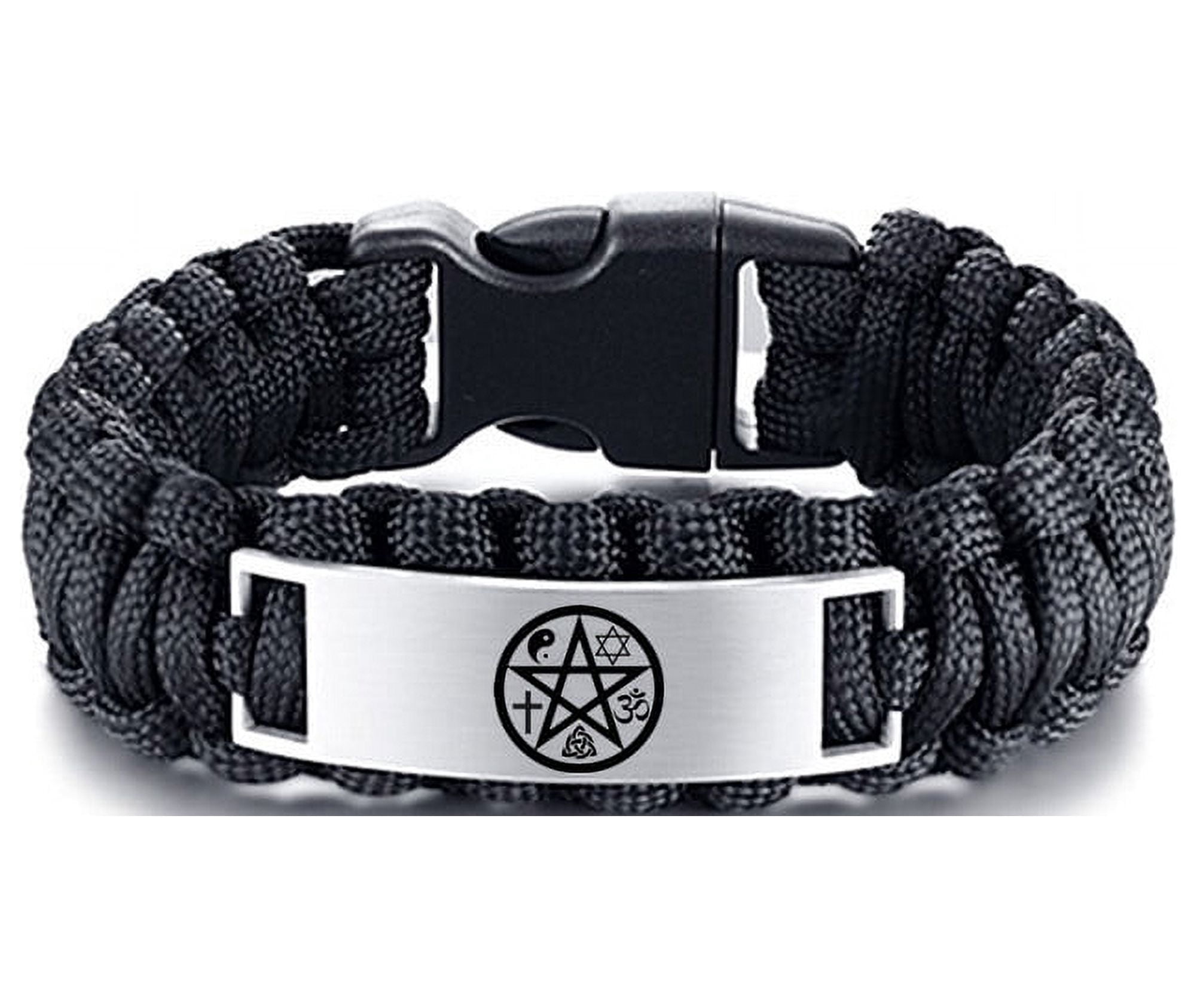 Men's Blessing Jewelry - Handmade Pentacle Pentagram Protection Symbols ...