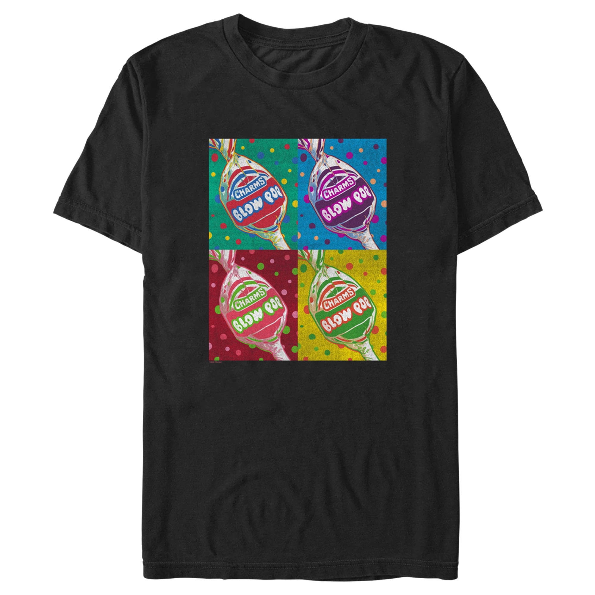 Men's Blow Pop That's A Blow Pop Art Graphic Tee Black Large - Walmart.com