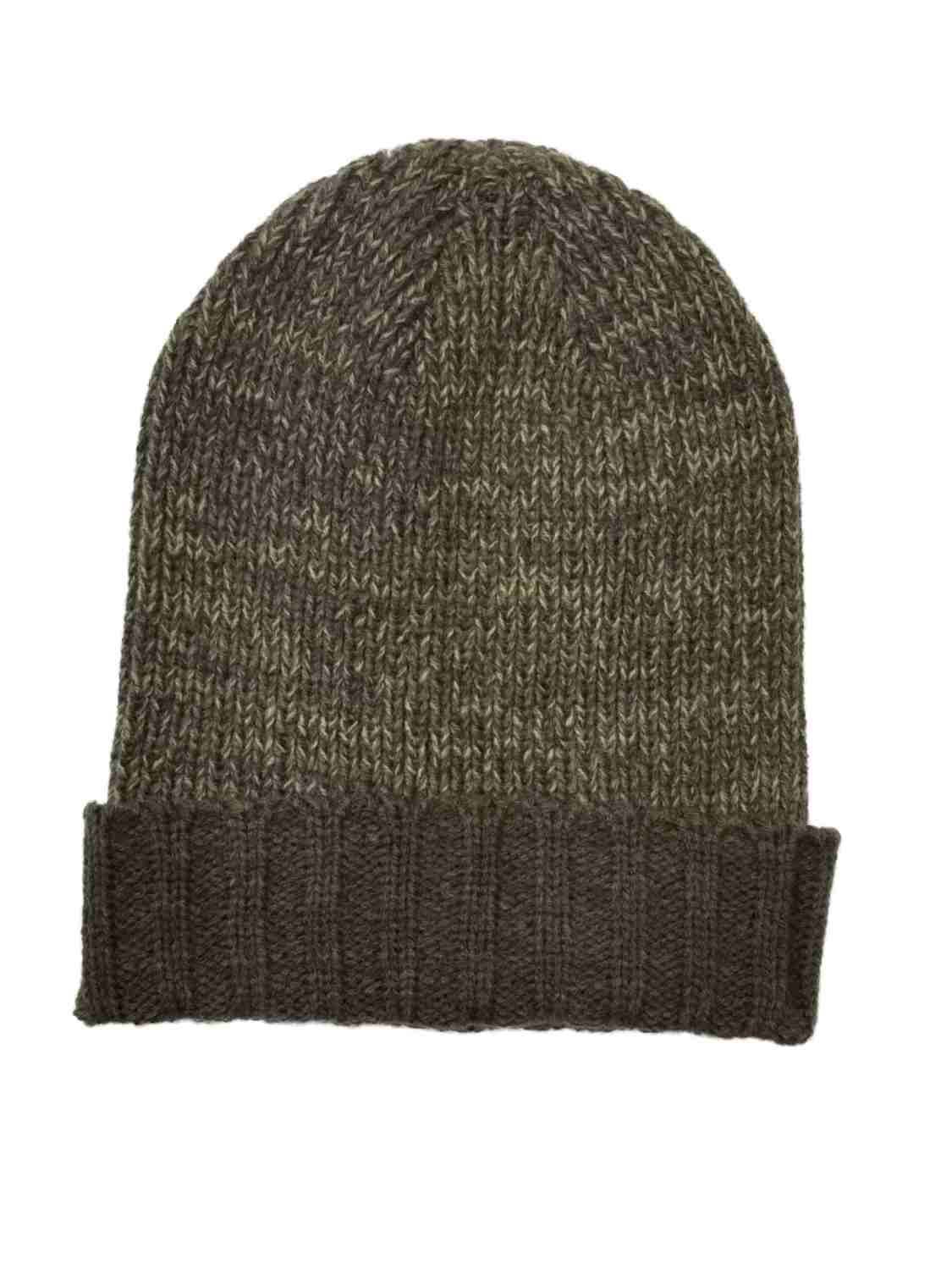 Men's Blue Brown Winter Beanie Stocking Cap Hat - Walmart.com