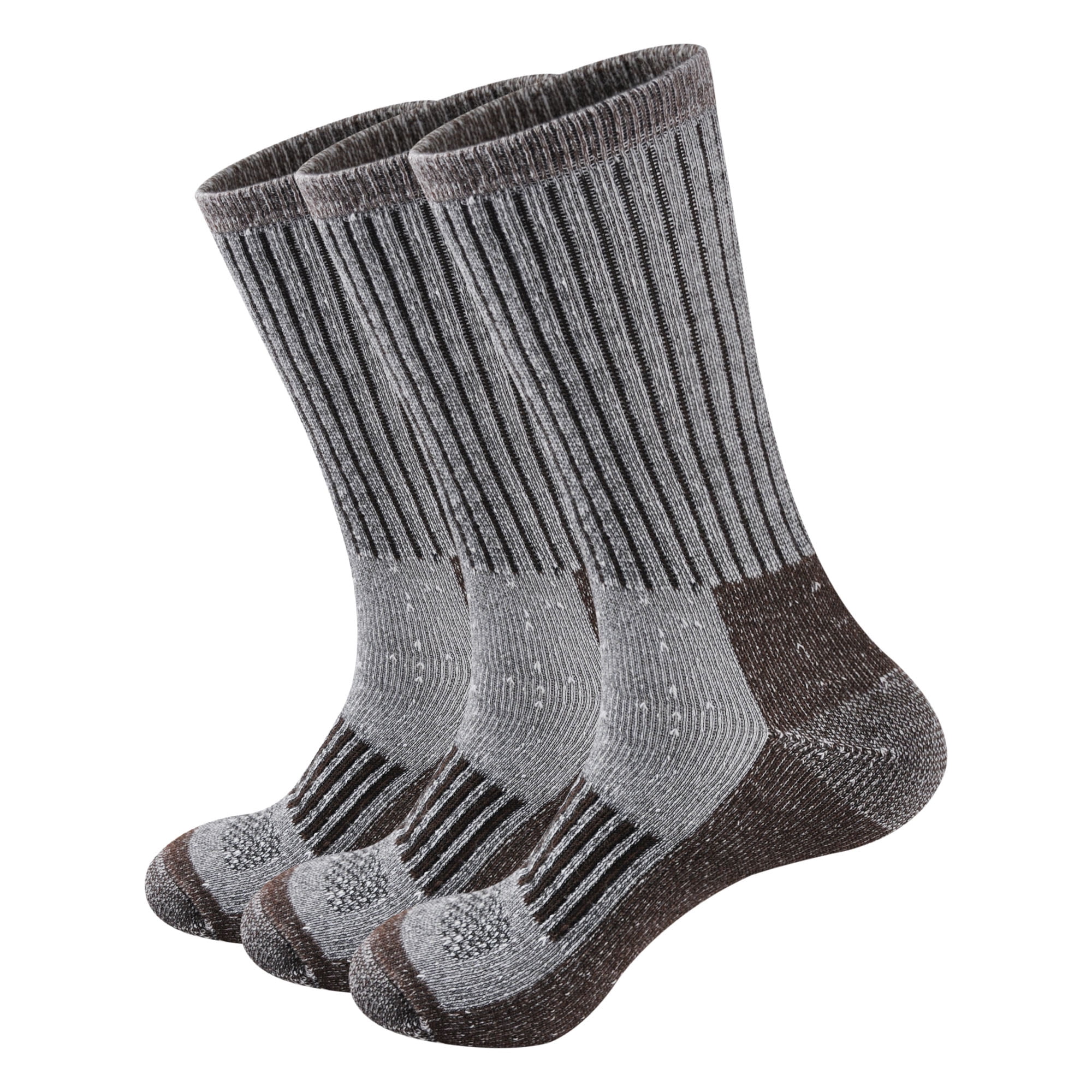 Men's Boot Socks Hiking Socks, Wool Blend, Moisture Wicking - Walmart.com
