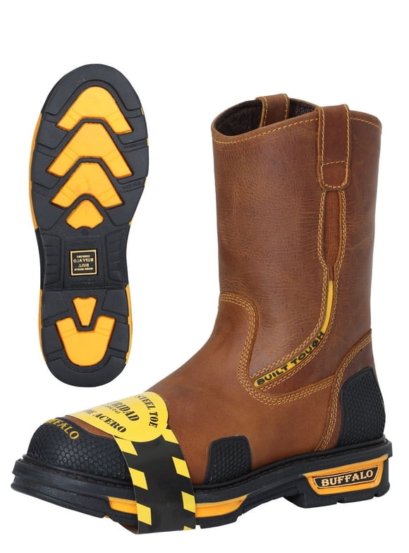 Buffalo Leather Boots Mens