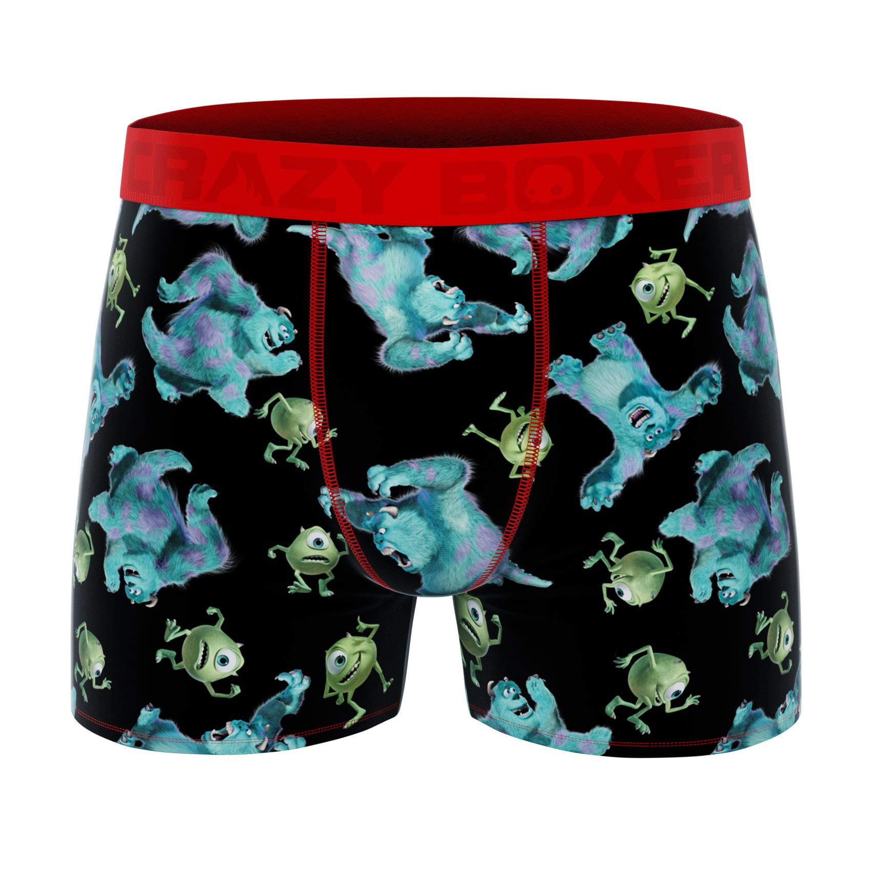 Crazy Boxer Men's Underwear - Disney Monsters Team with Cartoon Graphic ...