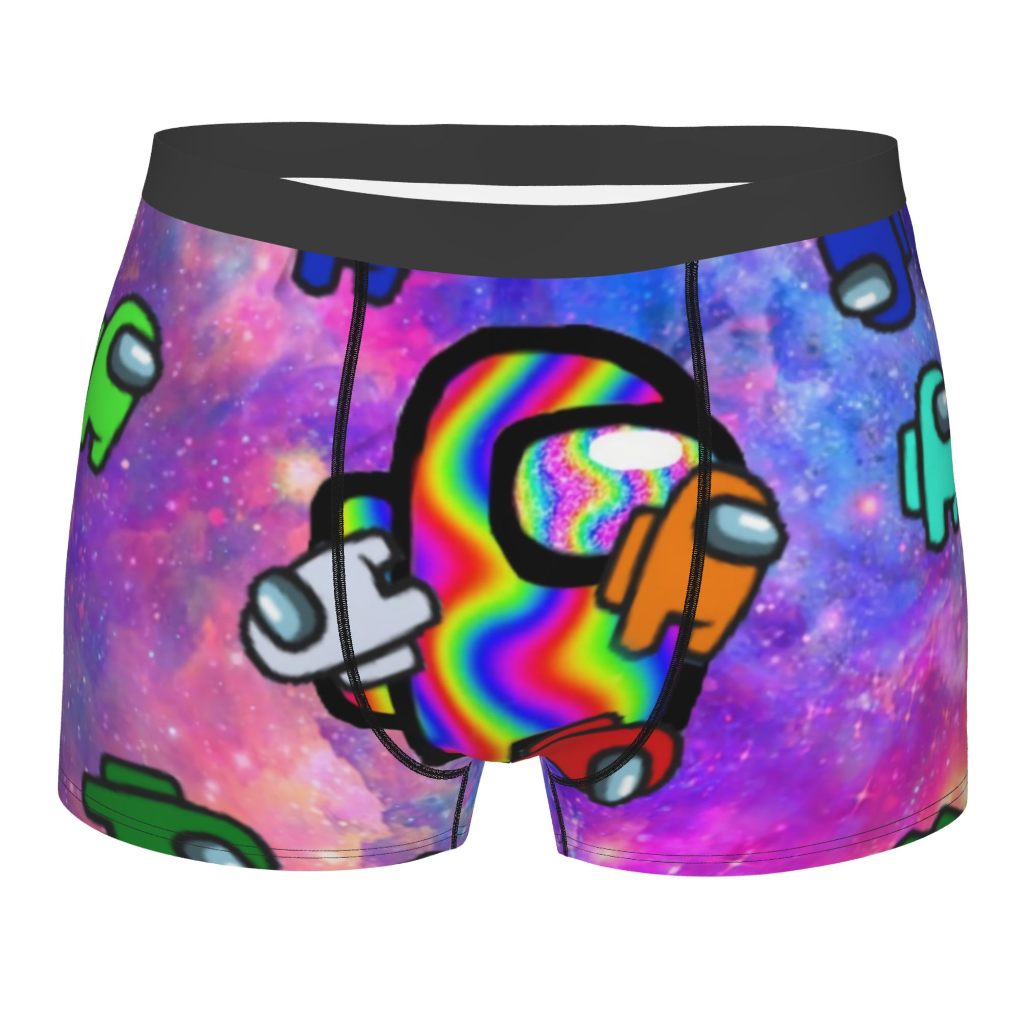Men's Boxer Briefs,Gaming Among-Us Imposter Crewmate Boxer Briefs,Soft ...