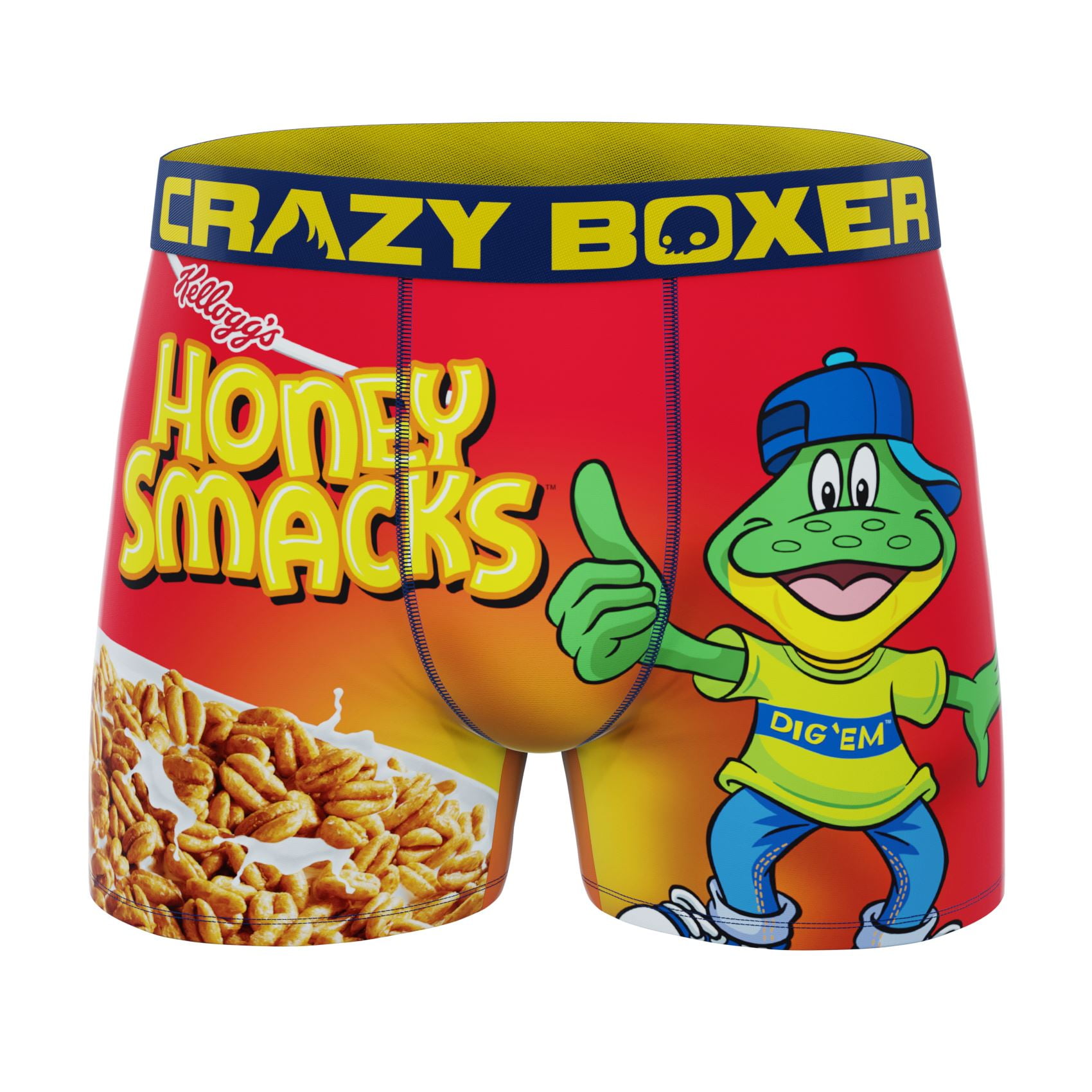 Men's Boxer Briefs - KELLOGGS - HONEY SMACKS - Walmart.com