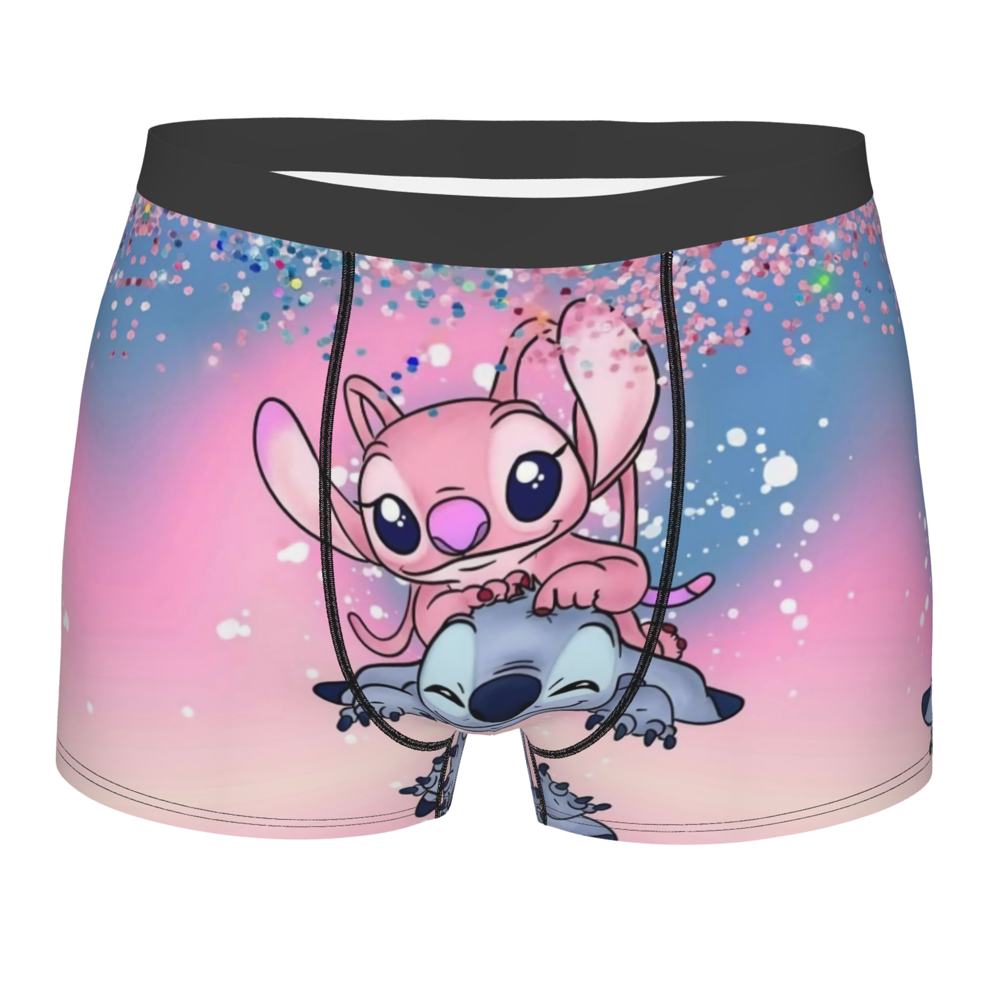 Men's Boxer Briefs,Lilo & Stitch - Stitch & Angel Boxer Briefs,Soft and ...