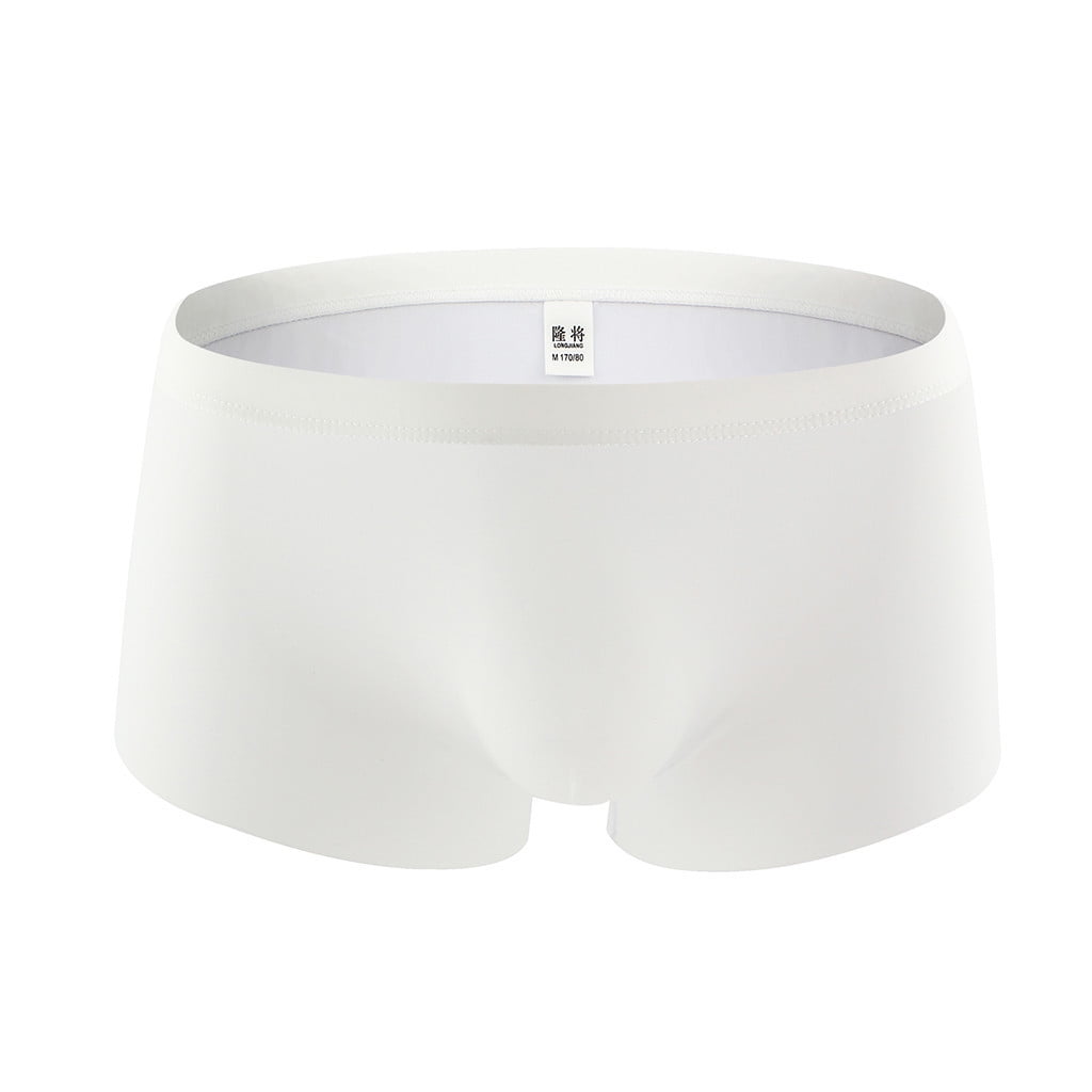 Men's Boxer Briefs No Ride up Spandex Men Pouch Underwear Manhood Pouch ...