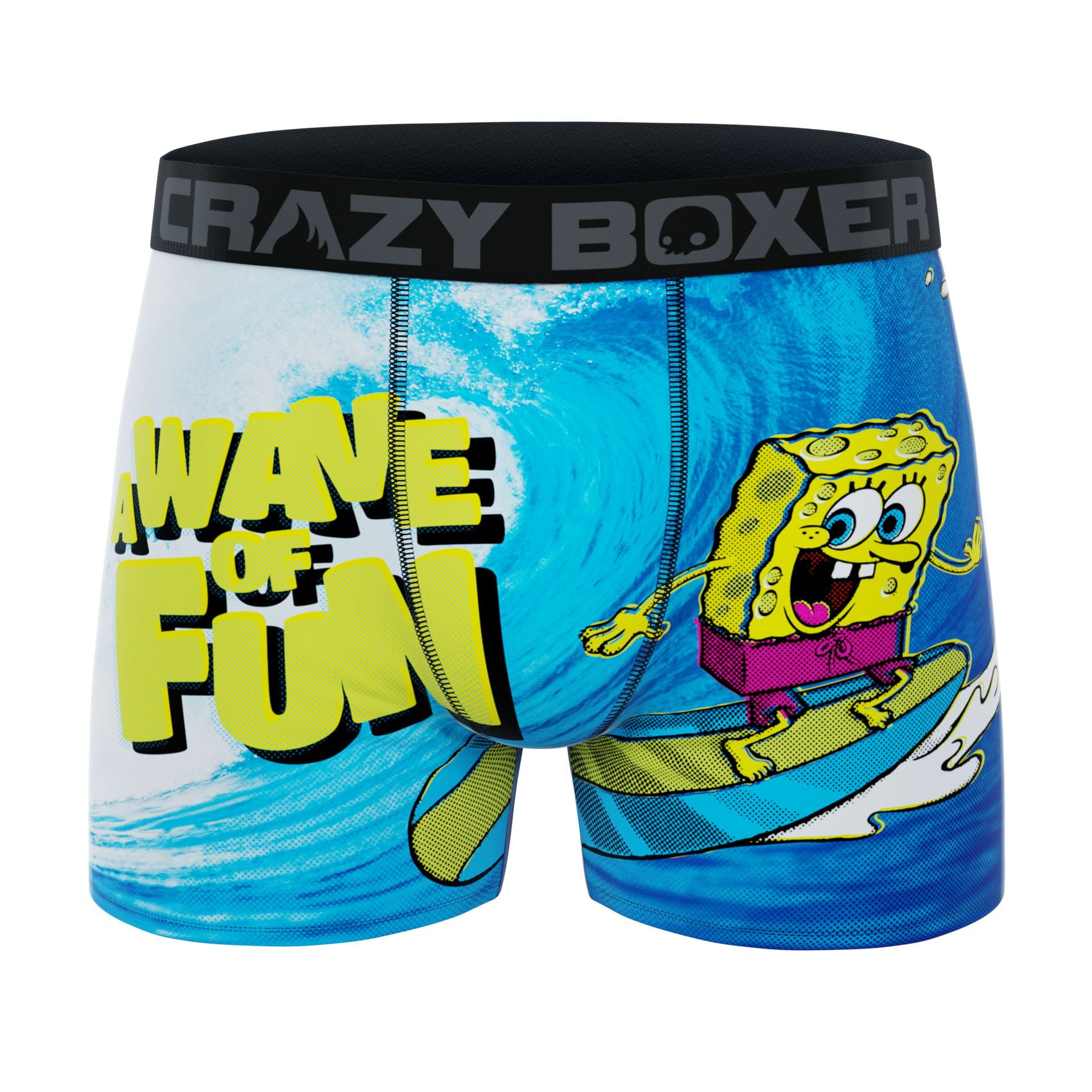 Men's Boxer Briefs - SPONGEBOB - Surf - Walmart.com