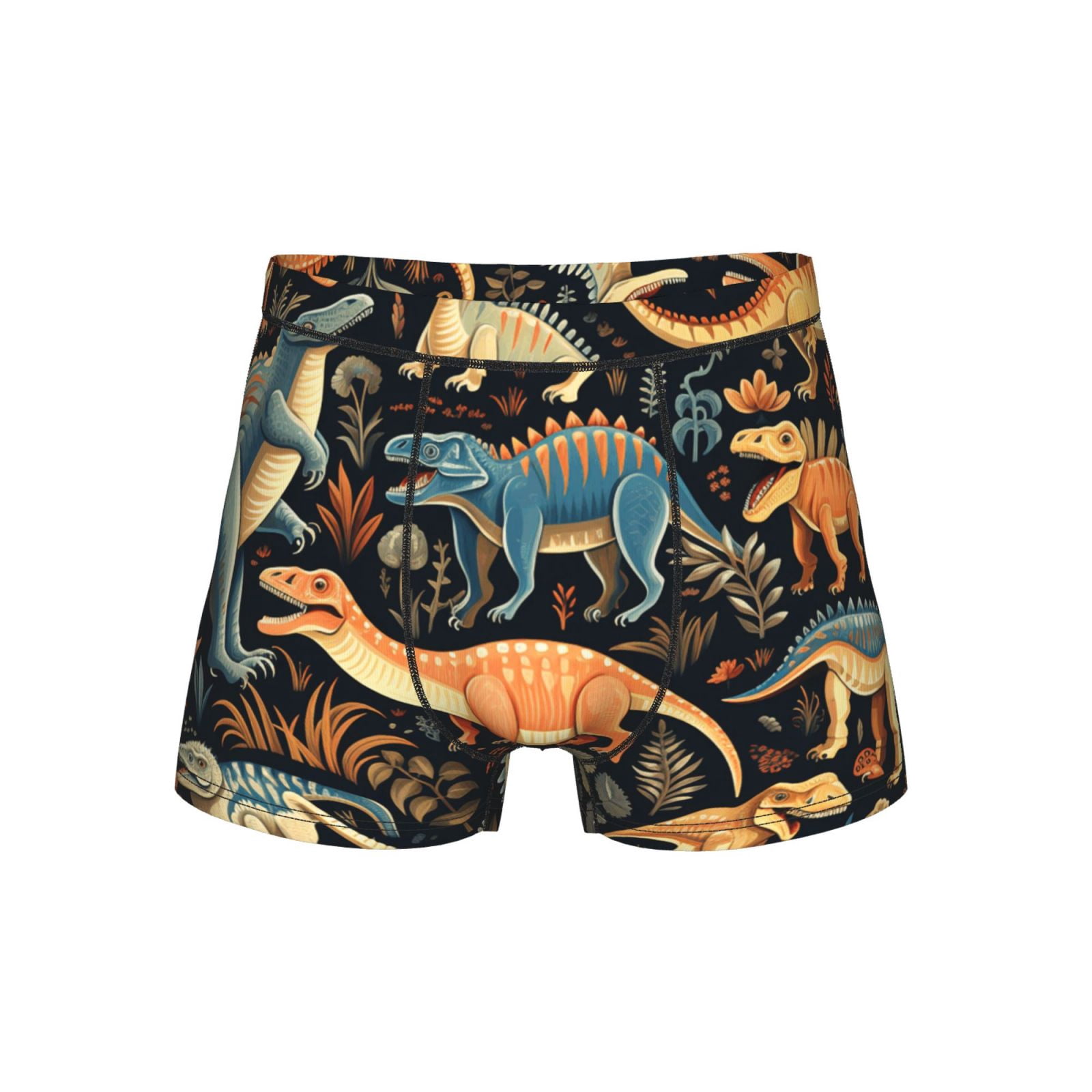 Men's Boxer Briefs Underwear Comfort Breathable Underpants, Dino ...
