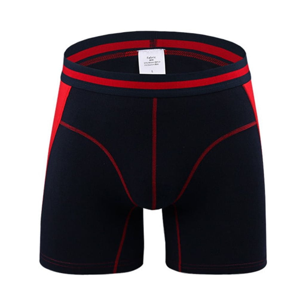 Men’s Boxer Briefs Underwear for Men Sexy Long Boxer Shorts Underwear ...