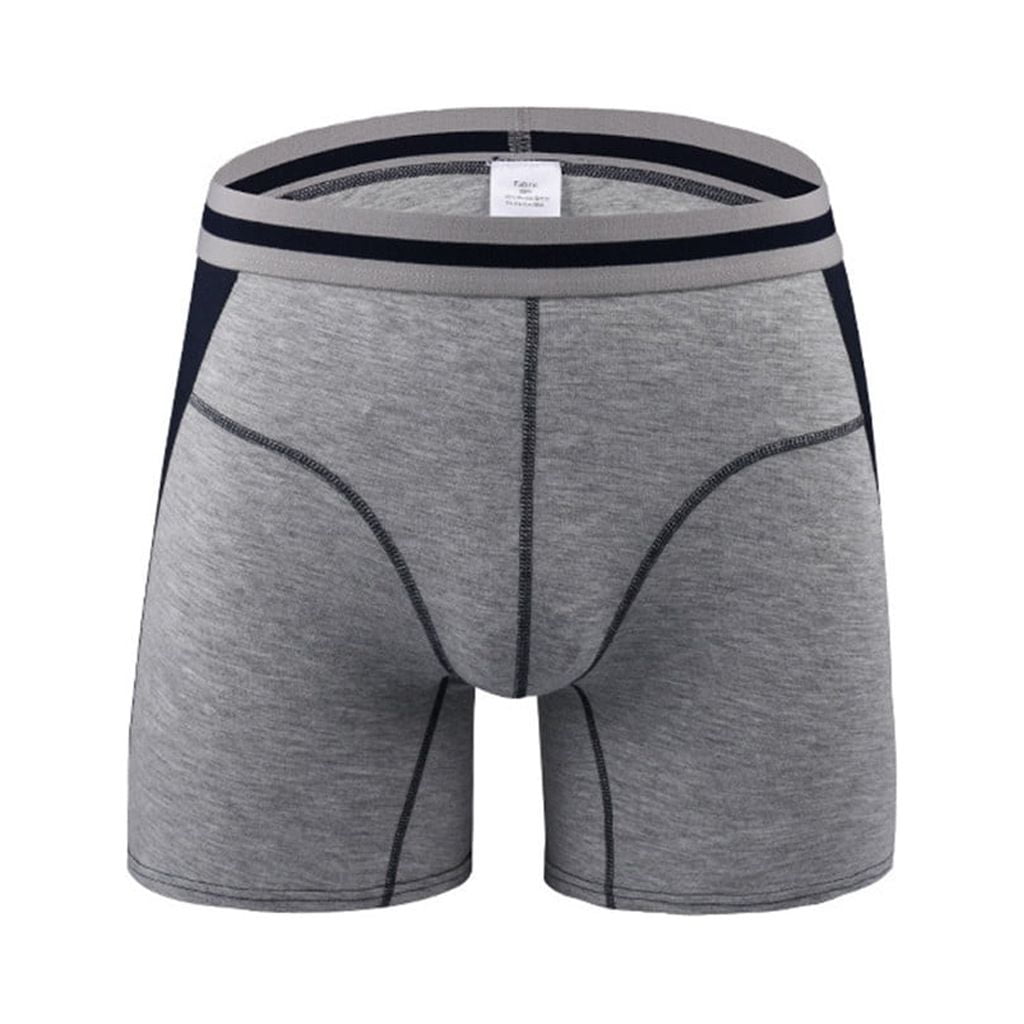 Men’s Boxer Briefs Underwear for Men Sexy Long Boxer Shorts Underwear ...