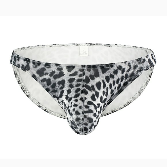 Mens Leopard Print Underwear