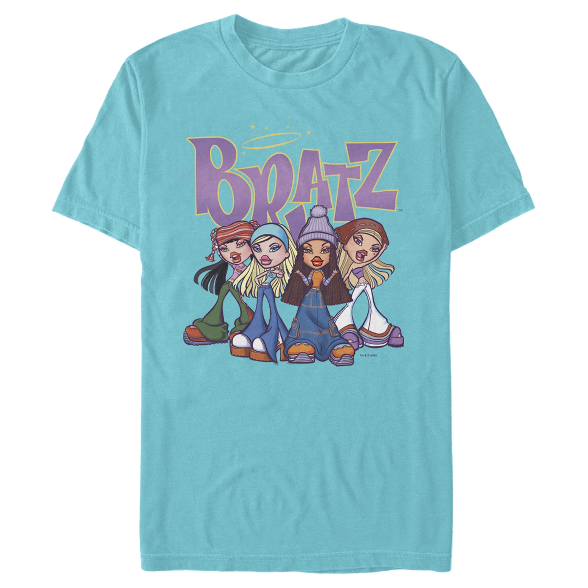 Men's Bratz Original Favorites Graphic Tee Tahiti Blue X Large ...
