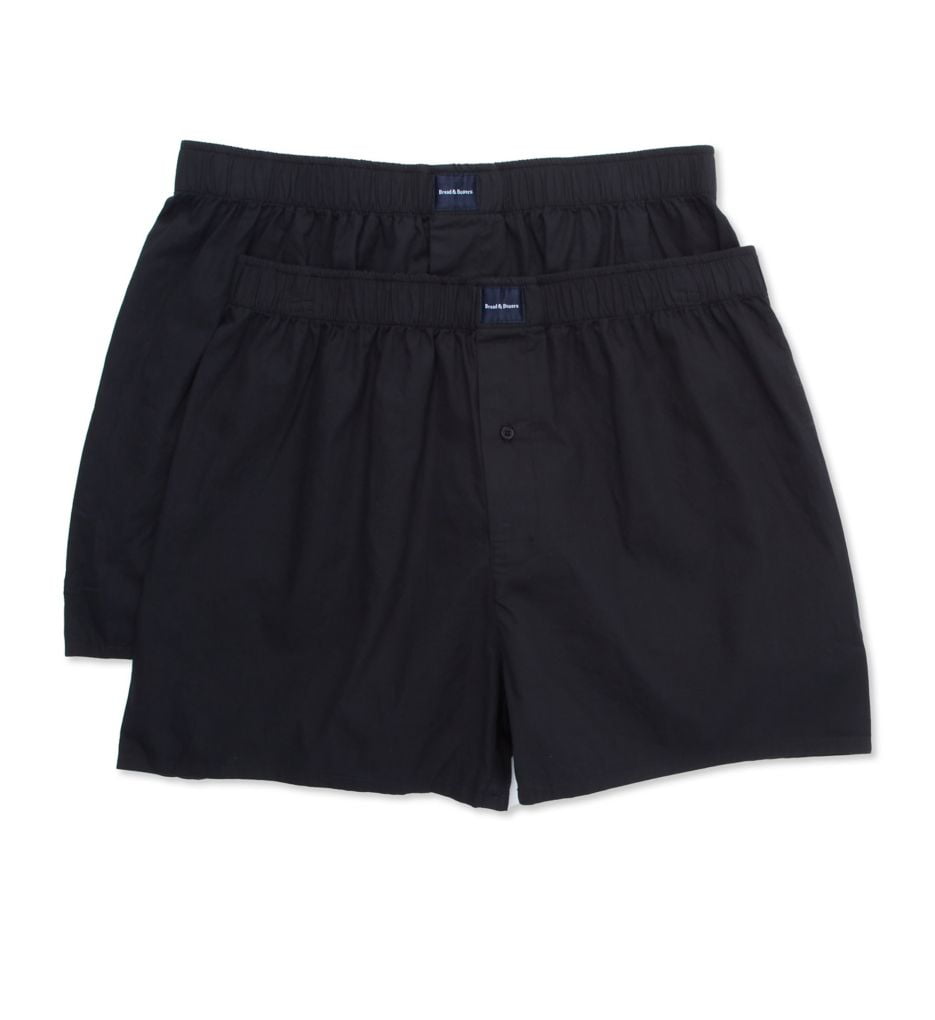 Men's Bread and Boxers 223 100% Organic Cotton Boxer - 2 Pack (Dark ...