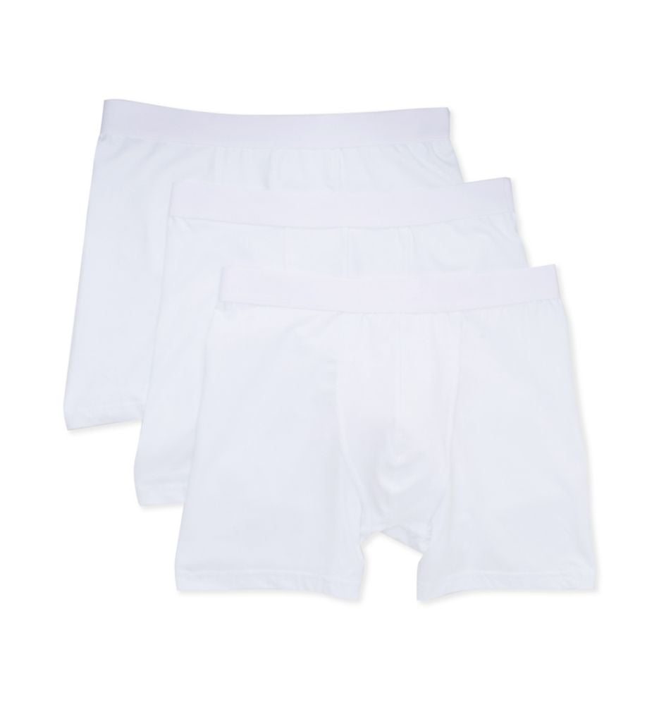 Men's Bread and Boxers 238 Organic Cotton Long Leg Boxer Brief - 3 Pack ...