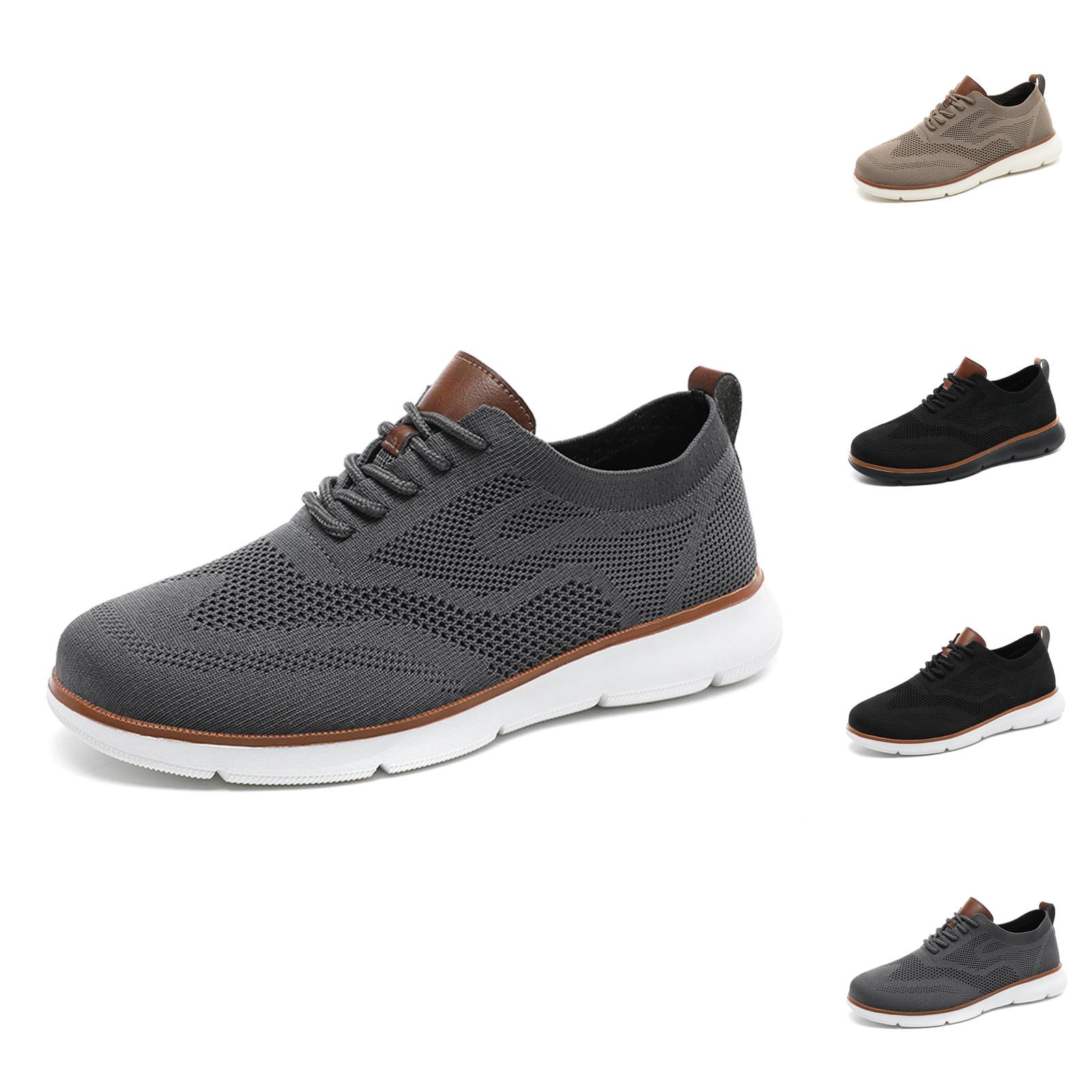 Men's Breathable On Casual Shoes Comfortable Walking Sneakers For Daily ...