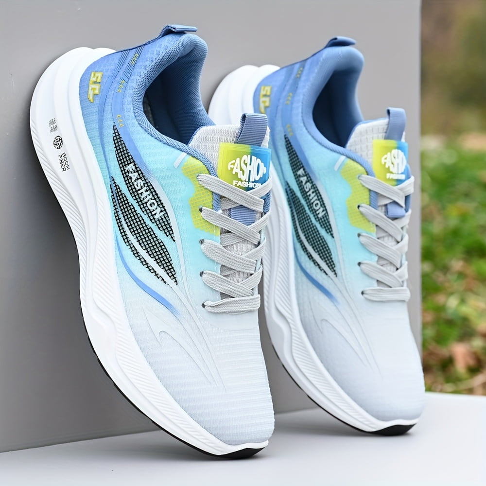 Men's Breathable Mesh Sneakers - Lightweight & Comfortable Running ...