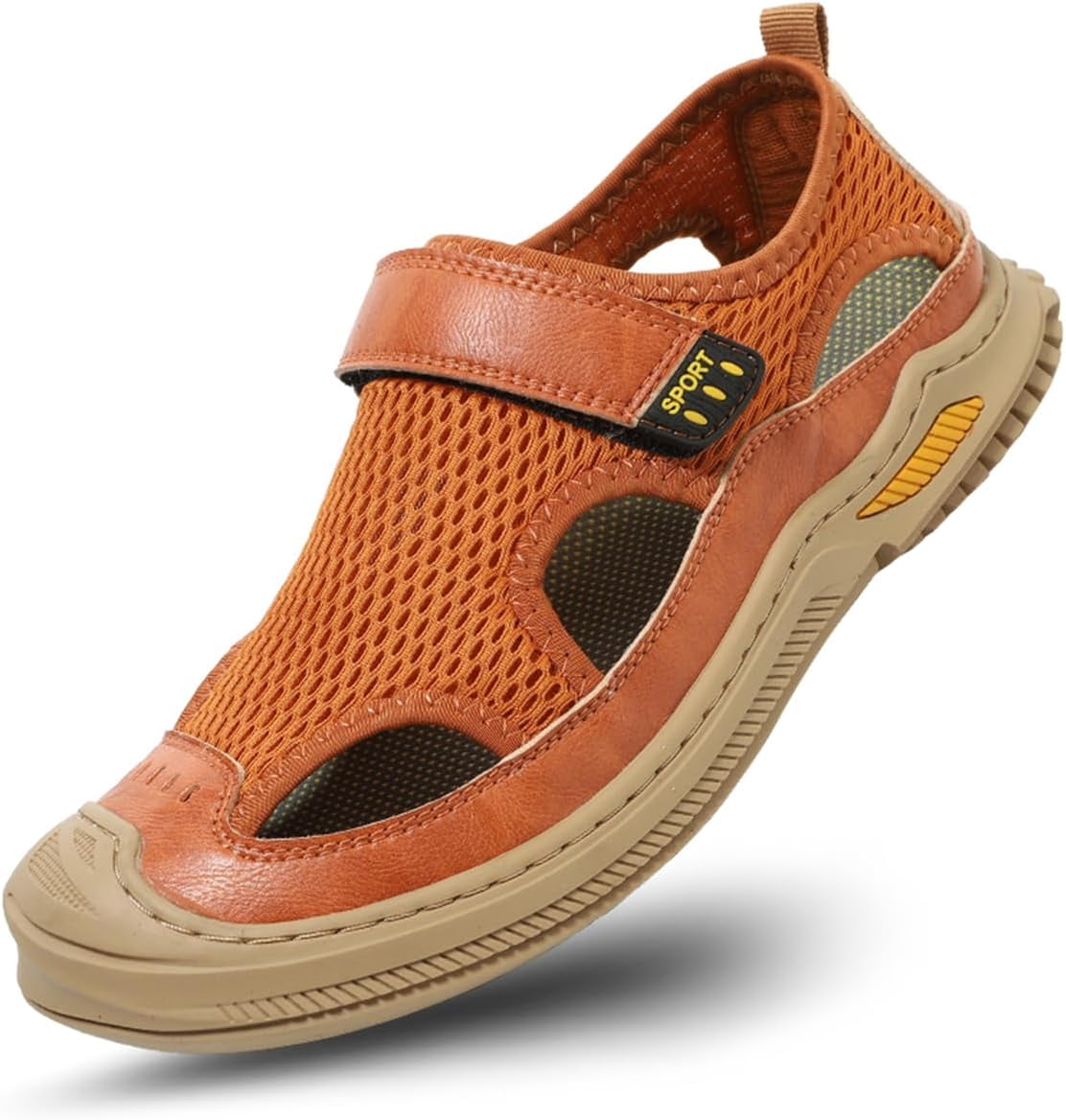 Men's Breathable Mesh Sport Sandals for Beach, Swimming and Hiking ...