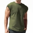 Men's Breathable Sleeveless T Concert T Shirts for Men Shirt Tops Slim ...