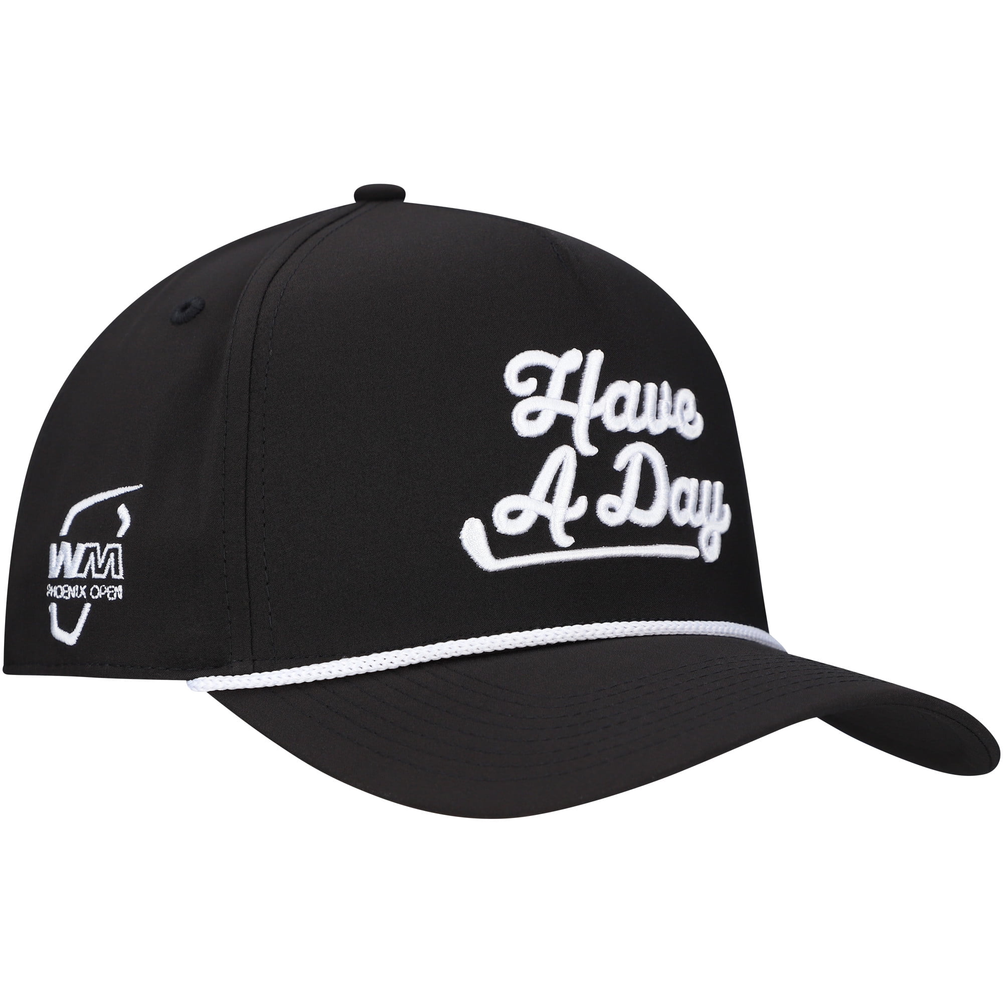 Men's Breezy Golf Black WM Phoenix Open Have A Day Rope Adjustable Hat ...