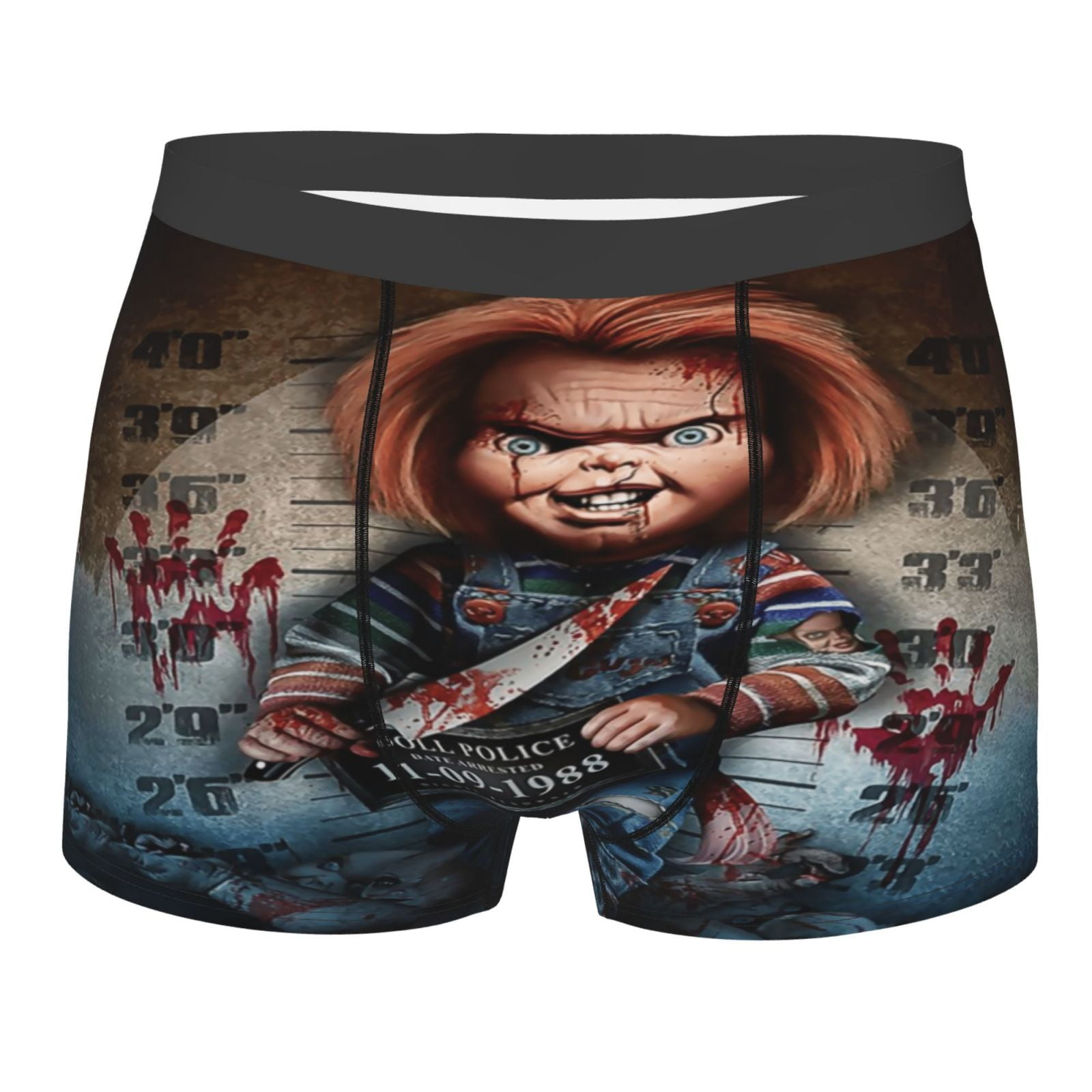 Men's Bride of Chucky Underwear Boxer Briefs Cartoon ComfortSoft Boxer ...