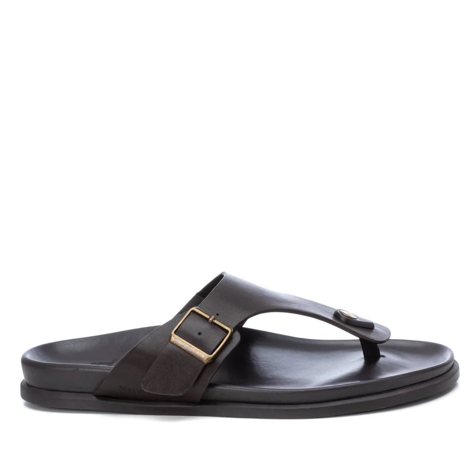 Men's Buckle Sandals By Xti-44929-Brown - Walmart.com