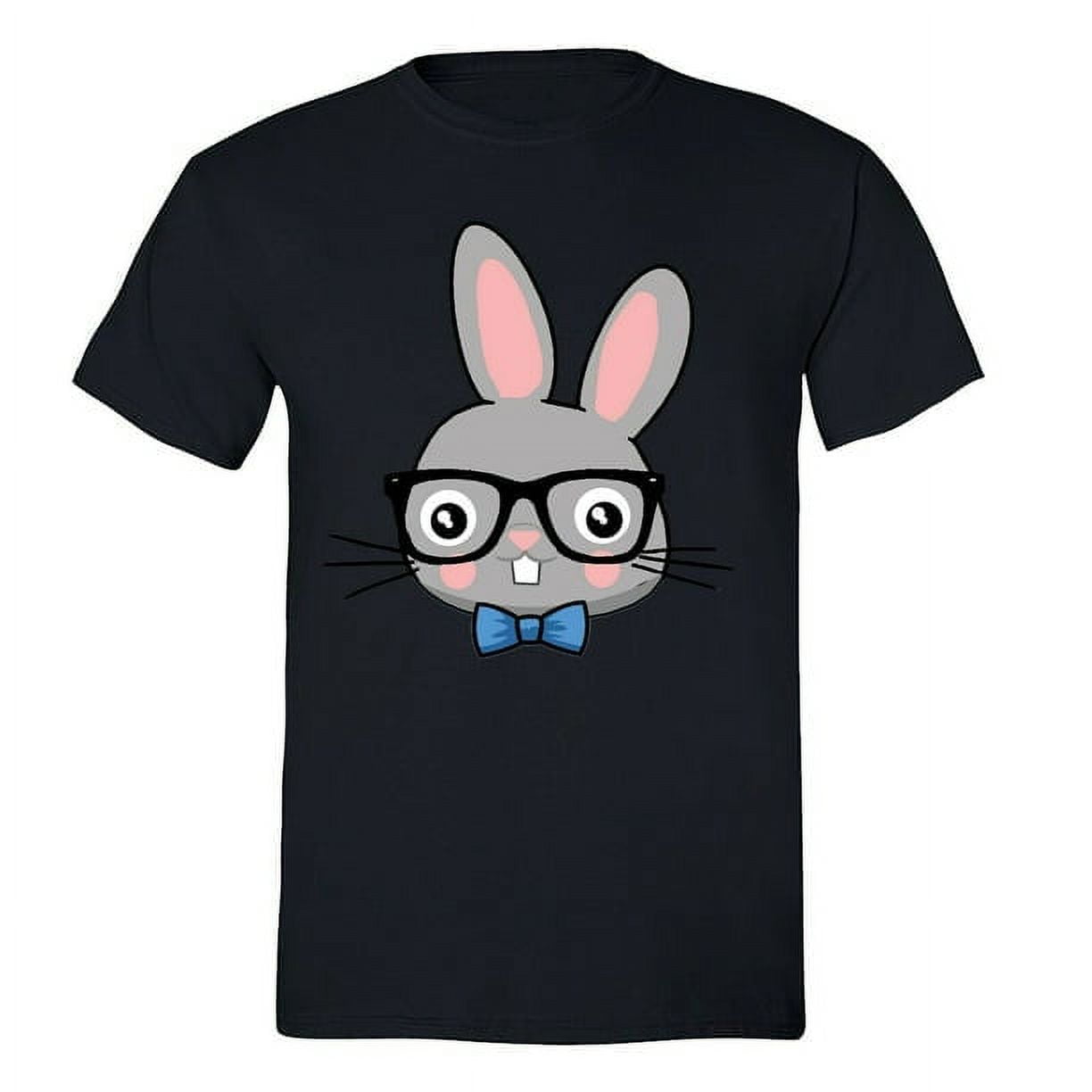 Men's Bunny Rabbit Nerd T-shirt Easter Egg Shirt Peep Hunt Jesus T ...