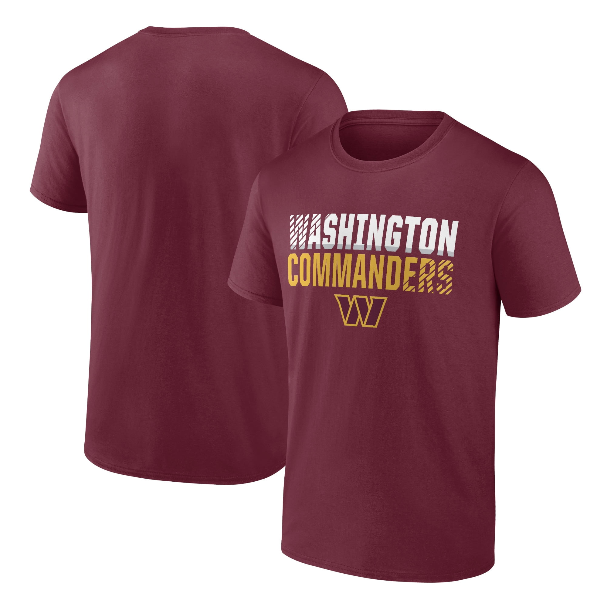 Men's Burgundy Washington Commanders Team Fade Out T-Shirt - Walmart.com