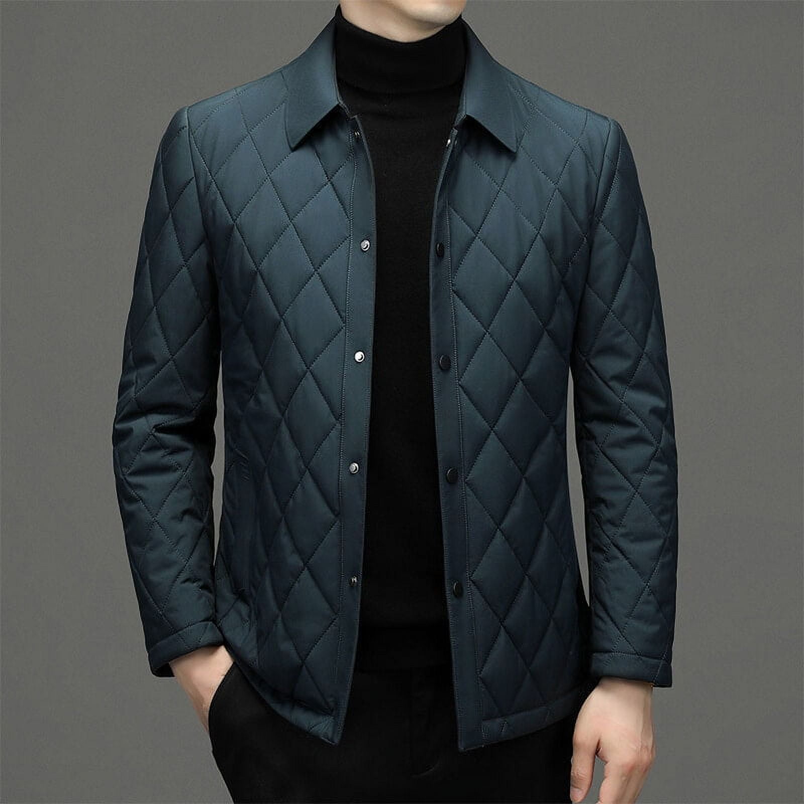 Men's Business Casual Cotton Jacket - Walmart.com