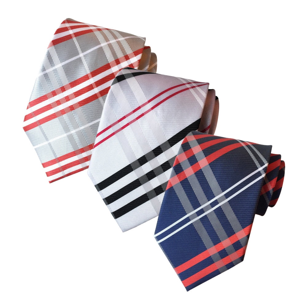 Men‘s Business Formal Ties, 3-Pack - Featuring Jacquard Woven Fabric ...