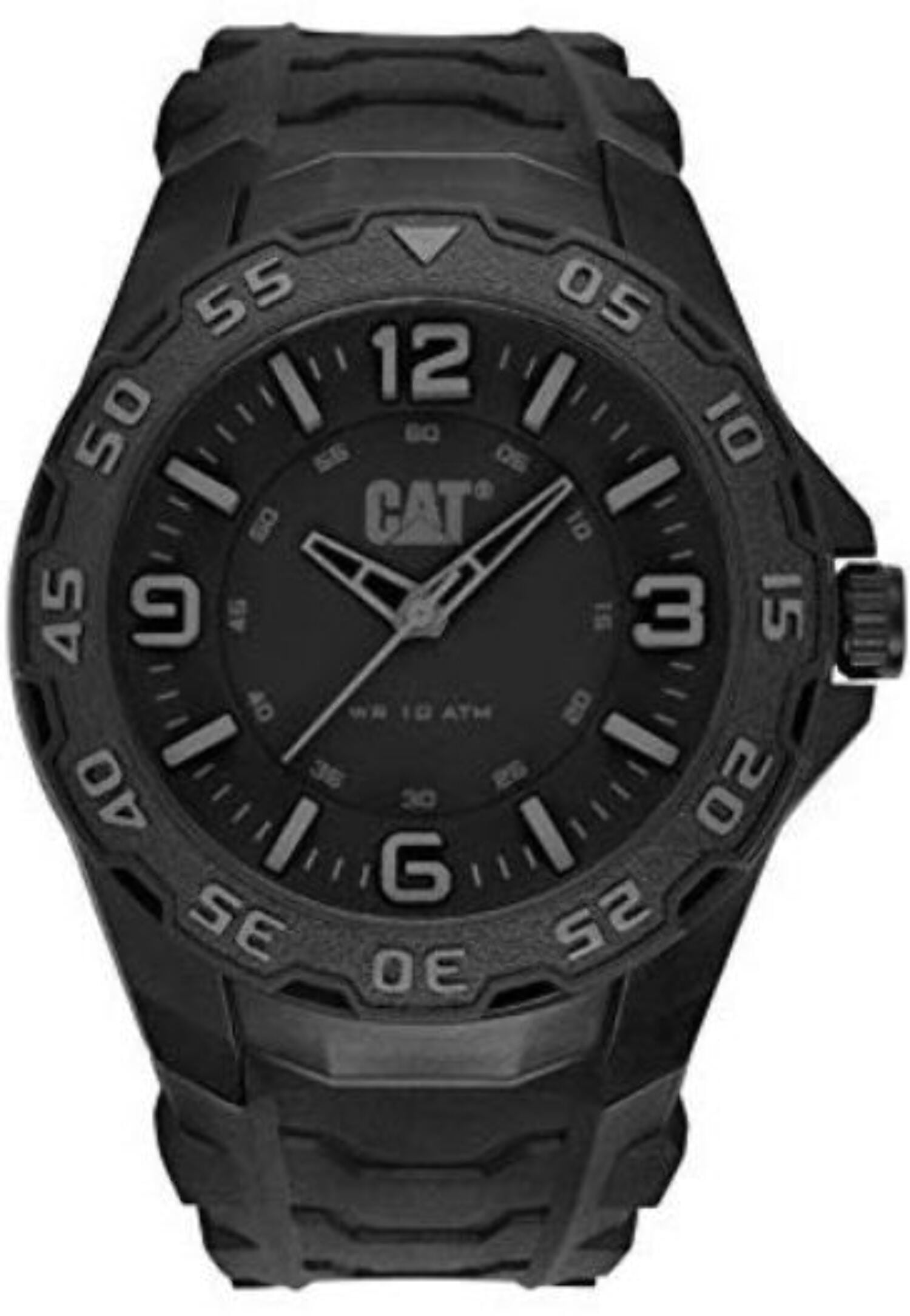 Men's CAT Caterpillar Motion All Black Steel Watch LB11121131 - Walmart.com