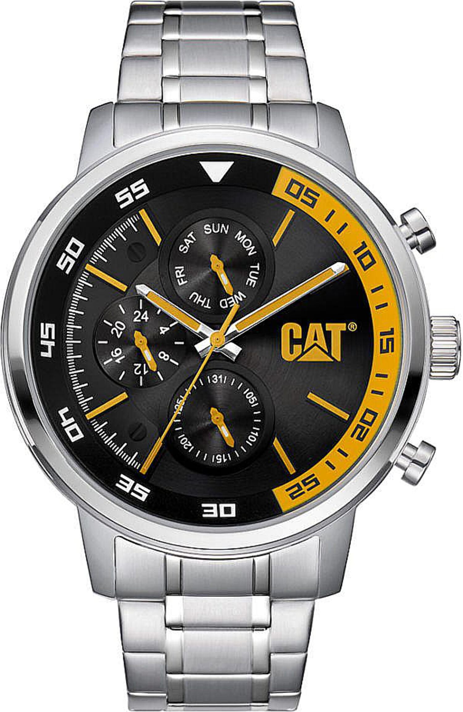 Men's CAT Caterpillar Sail Multifunction Steel Watch AK14911127 ...