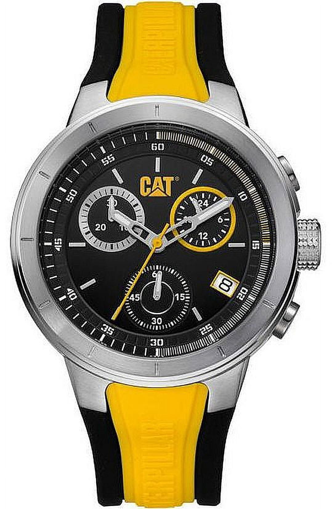 Men's CAT Caterpillar T8 Chronograph 44mm Watch NA14327127 - Walmart.com