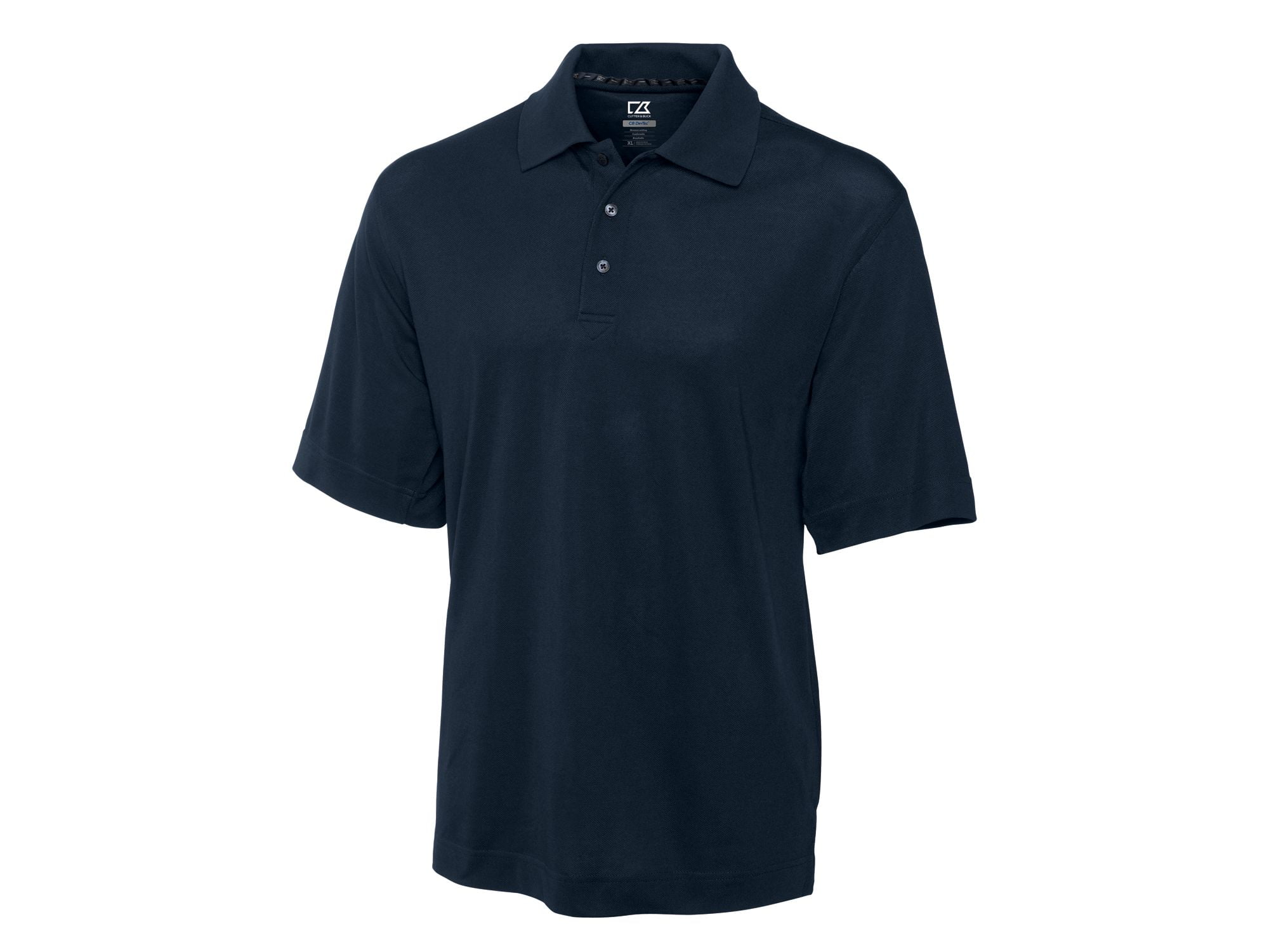 Men's CB DryTec Championship Polo, Navy Blue - M - Walmart.com