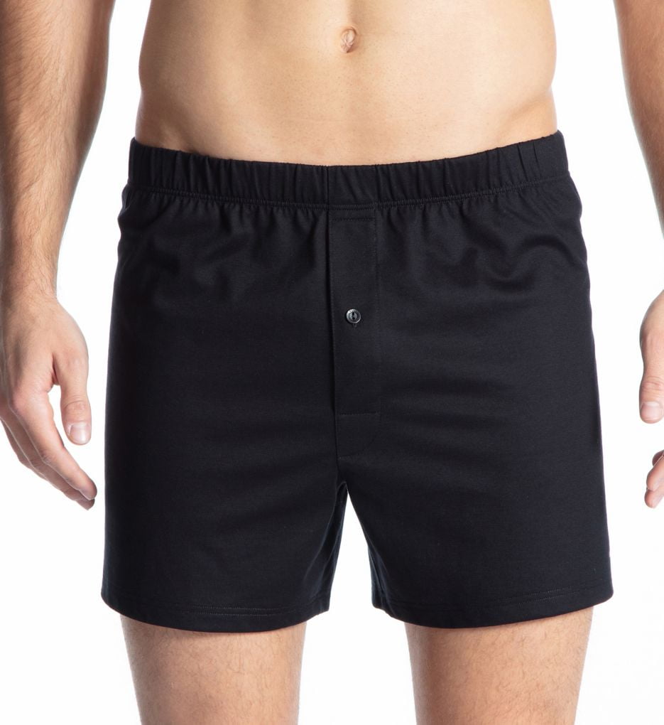 Men's Calida 24090 Cotton Code Boxer (Black 2XL) - Walmart.com