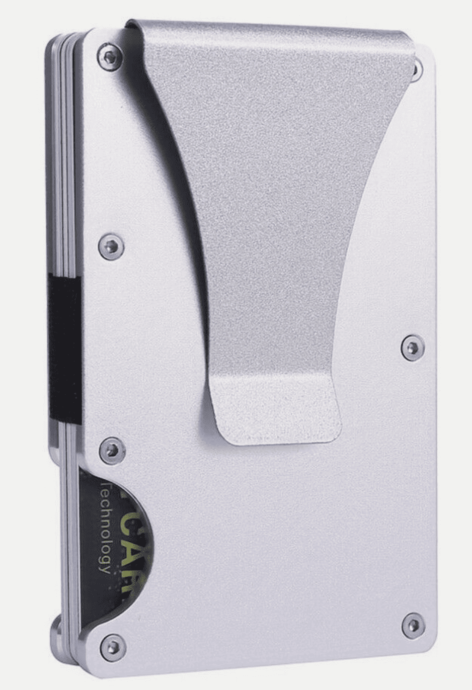 Men's Carbon Fiber RFID Wallet Slim Credit Card Holder Metal - Walmart.com