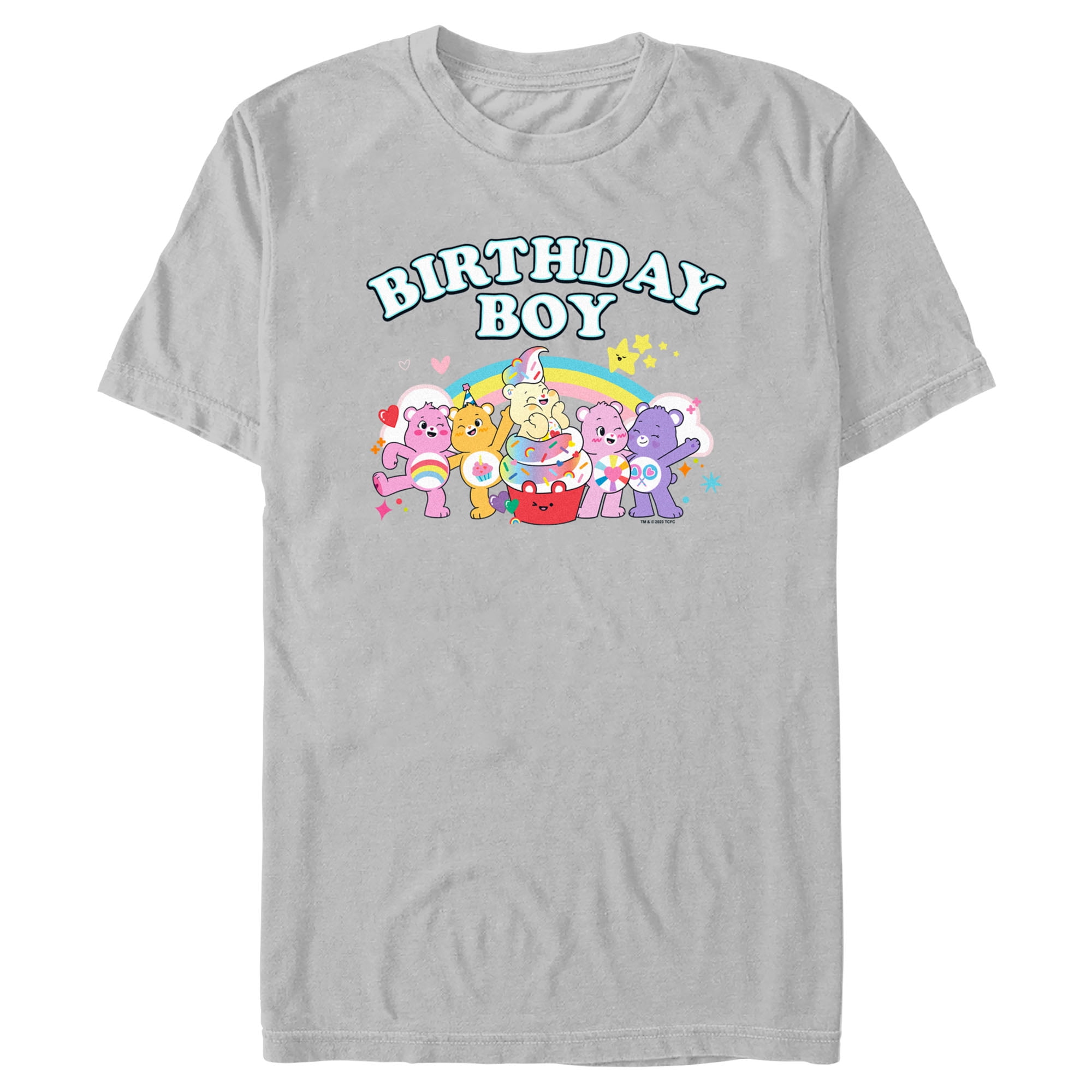 Men's Care Bears Birthday Boy Graphic T-Shirt - Walmart.com