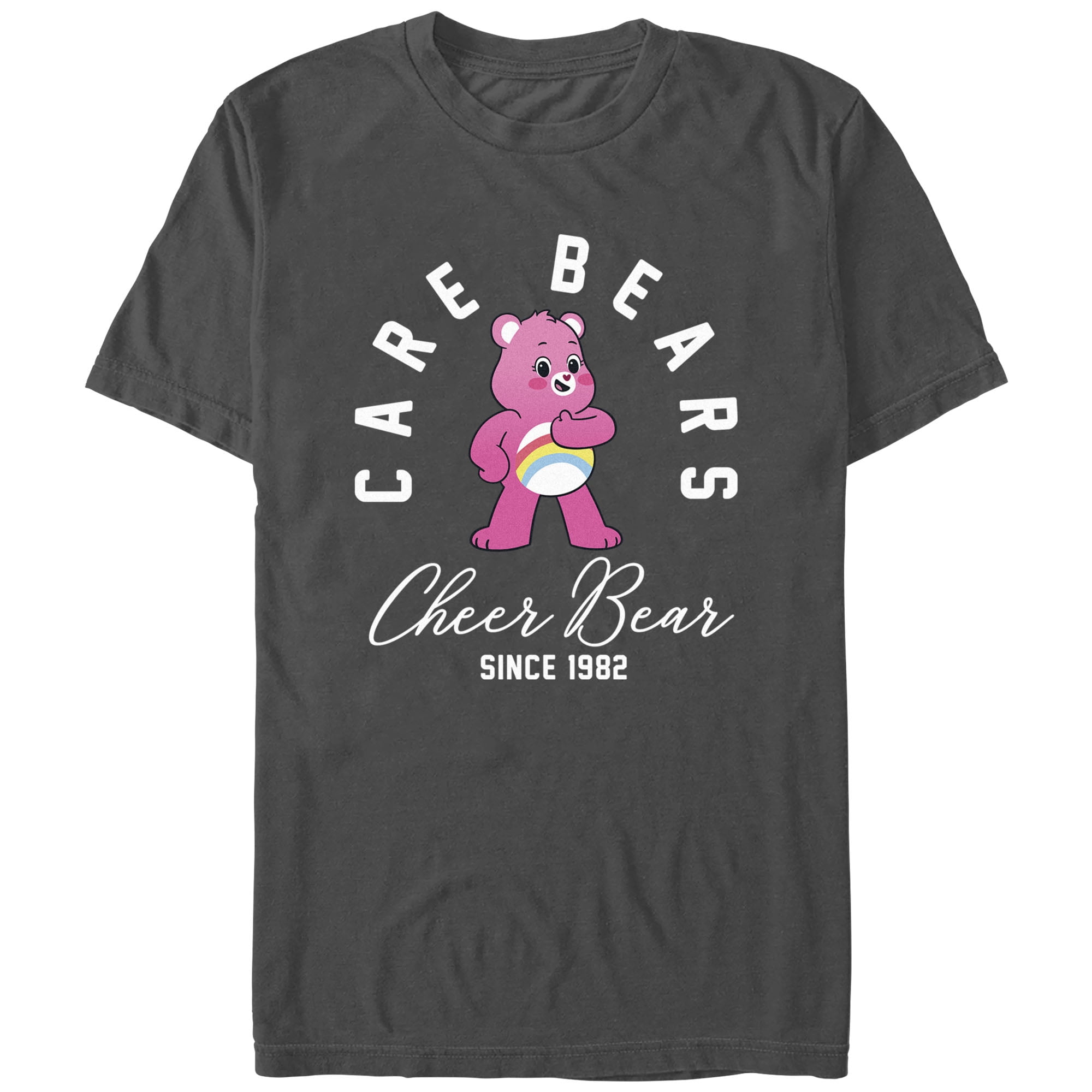 Men's Care Bears Cheer Bear Since 1982 Graphic Tee Charcoal X Large ...