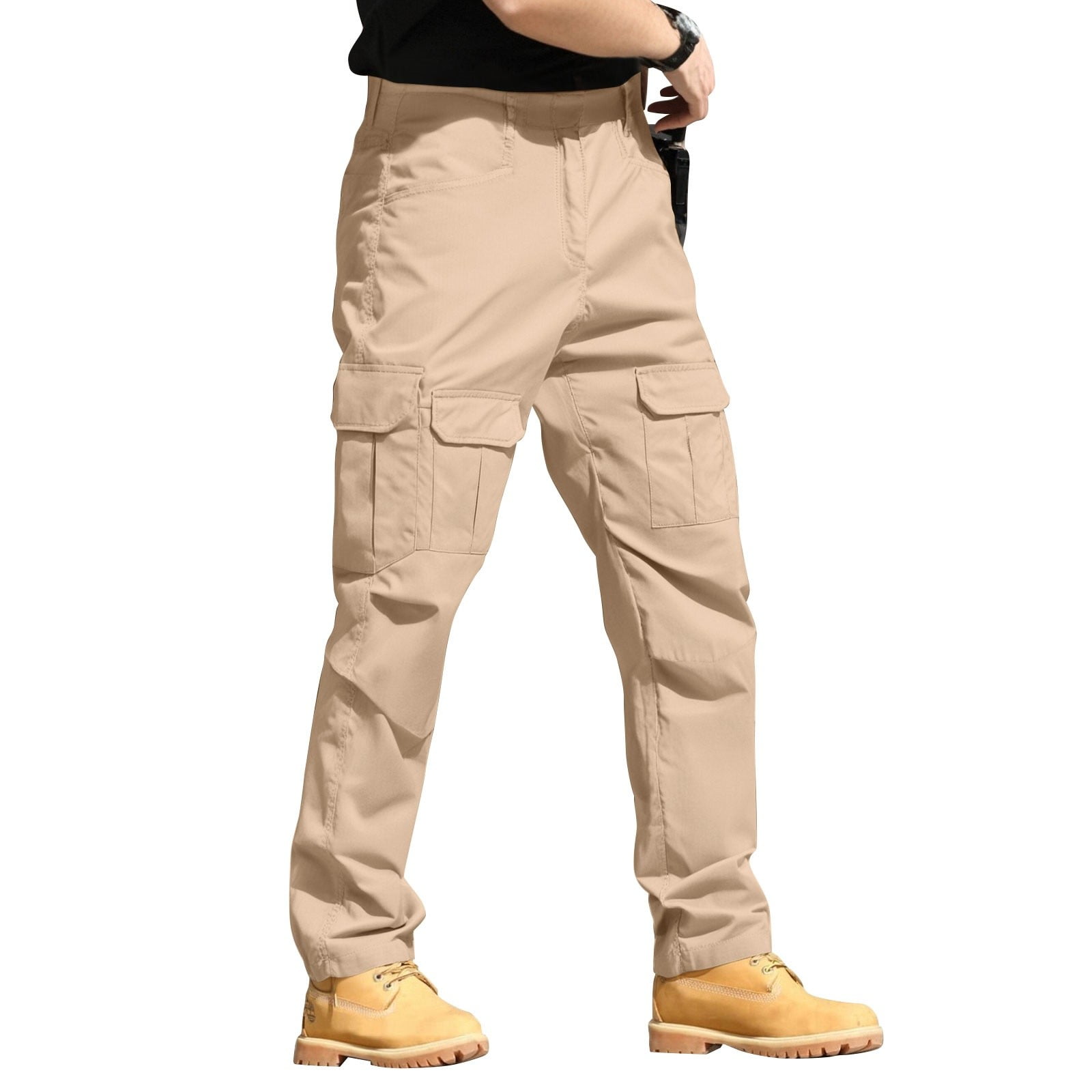Men's Cargo Pants Ripstop Water Resistant Hiking Work Pants Outdoor ...
