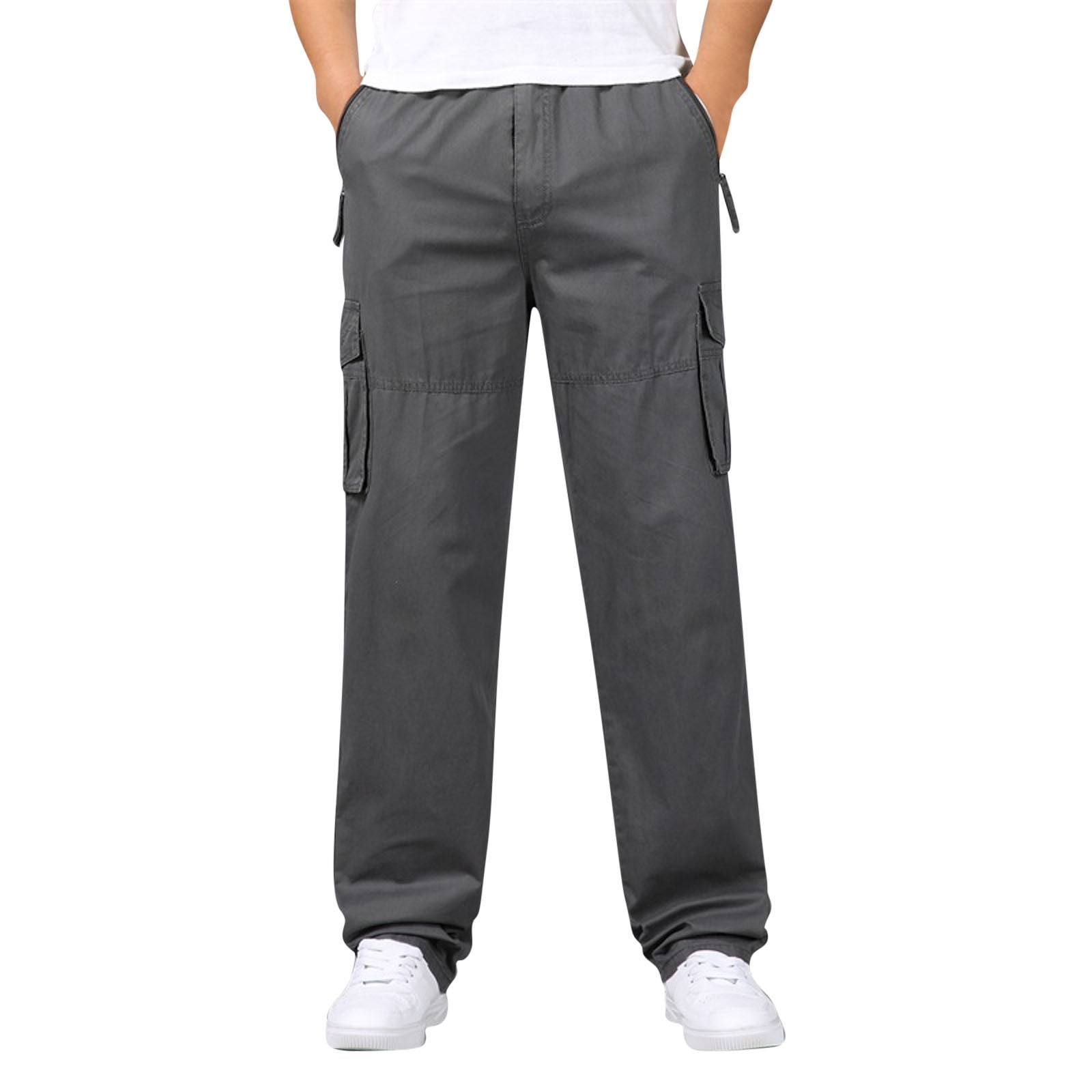 Men's Cargo Pants Shuffle Pants Work with Side Pockets Lightweight Mens ...