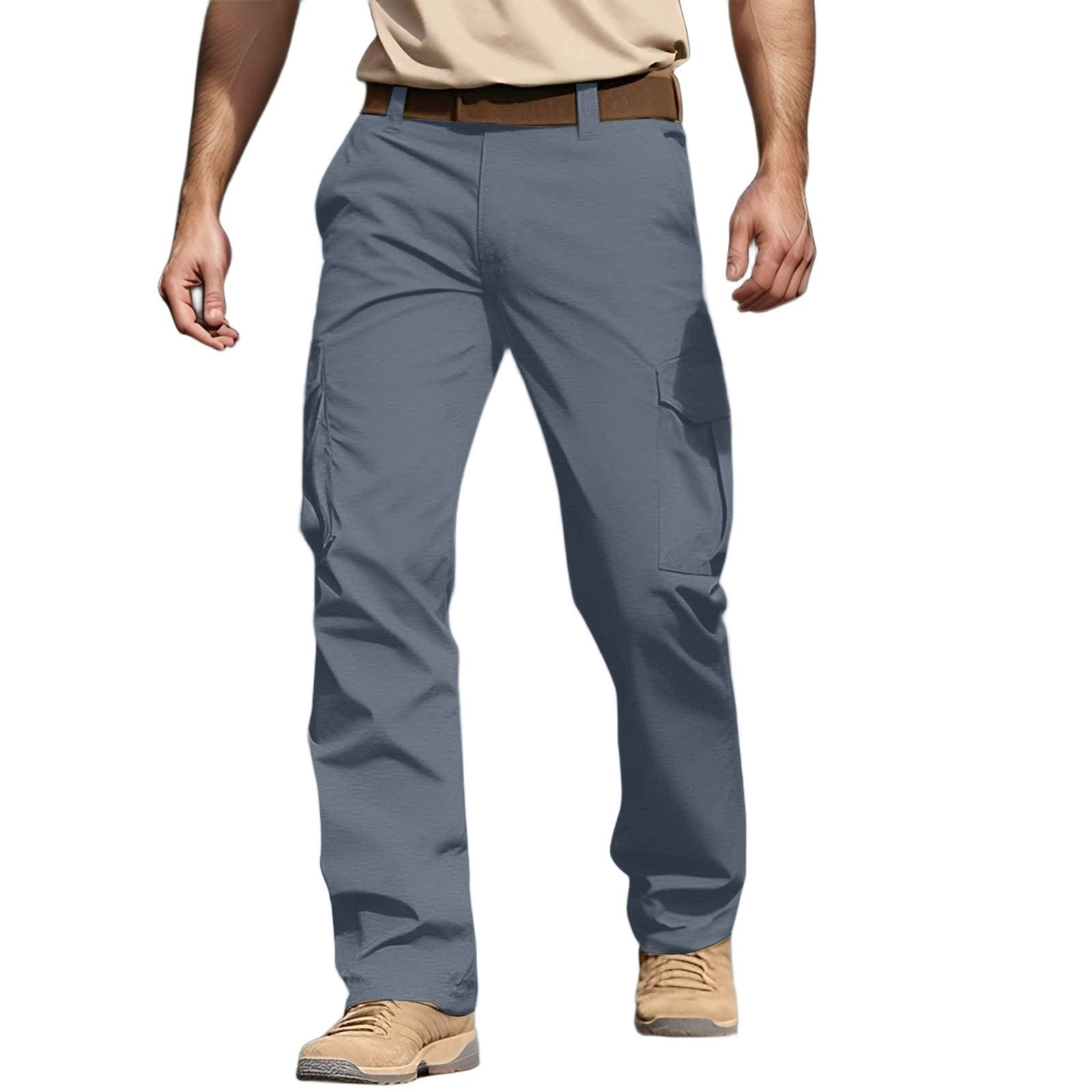 Men's Cargo Pants Star Apparel Lp812 Cargo Sweatpants for Men Mens ...